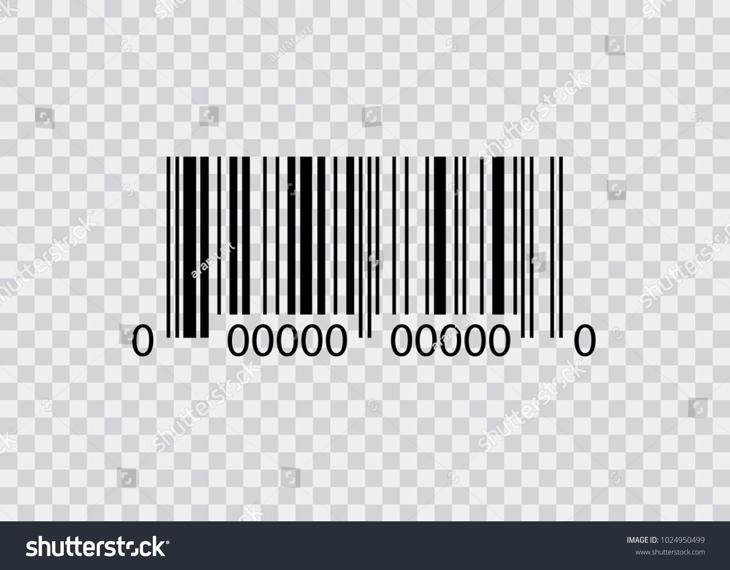 Sample Bar Codes Scanning Icon Vector Stock Vector (Royalty Free ...