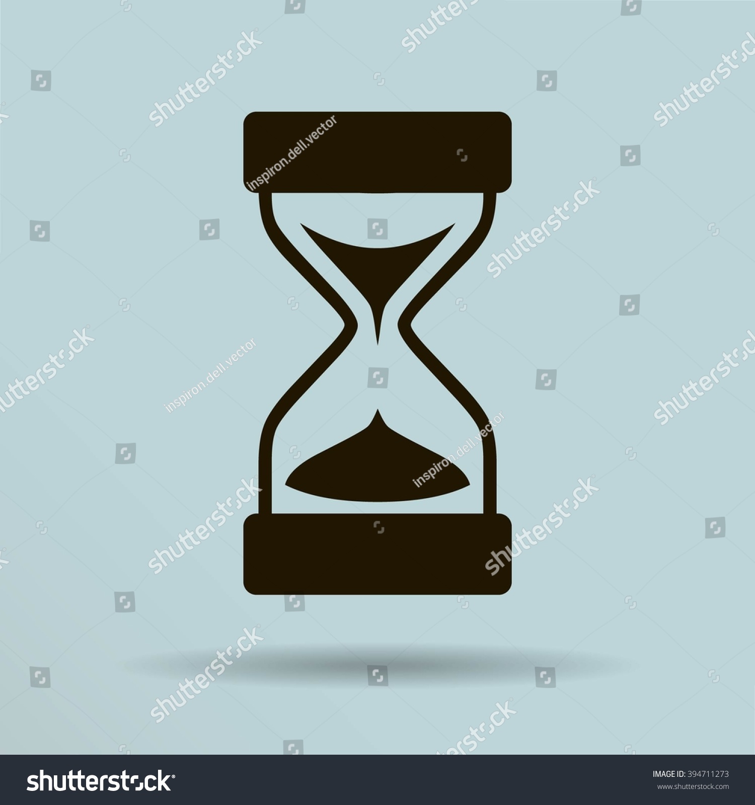 Sand Glass Vector Stock Vector (Royalty Free) 394711273 | Shutterstock