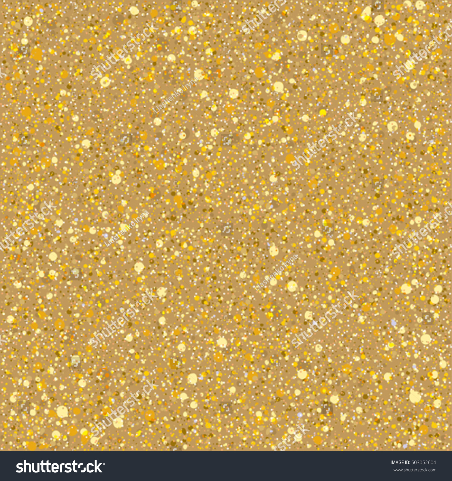 Sand Gold Sparkles Texture Vector Seamless Stock Vector (Royalty Free ...