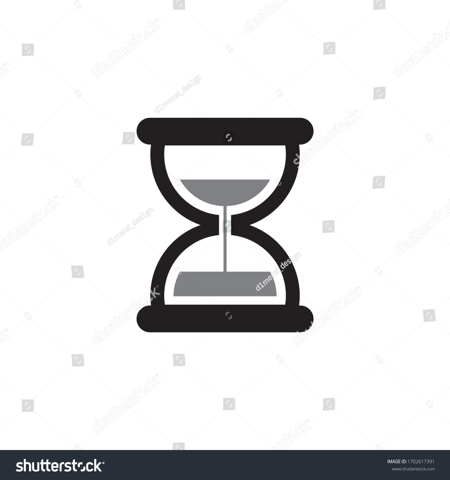 Sandwatch Logo Design Icon Vector Template Stock Vector (Royalty Free ...