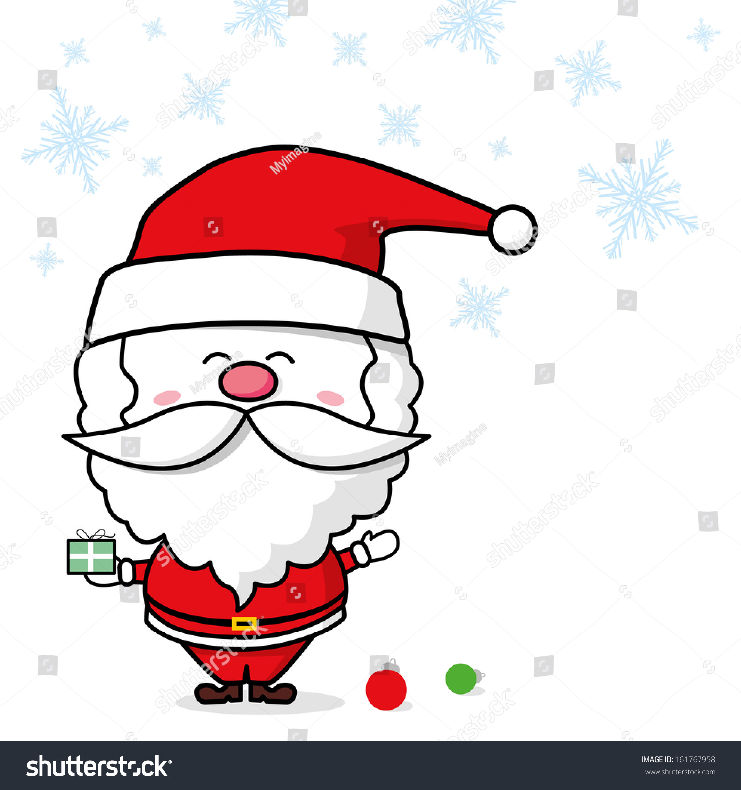 Santa Claus Stock Vector (Royalty Free) 161767958 | Shutterstock