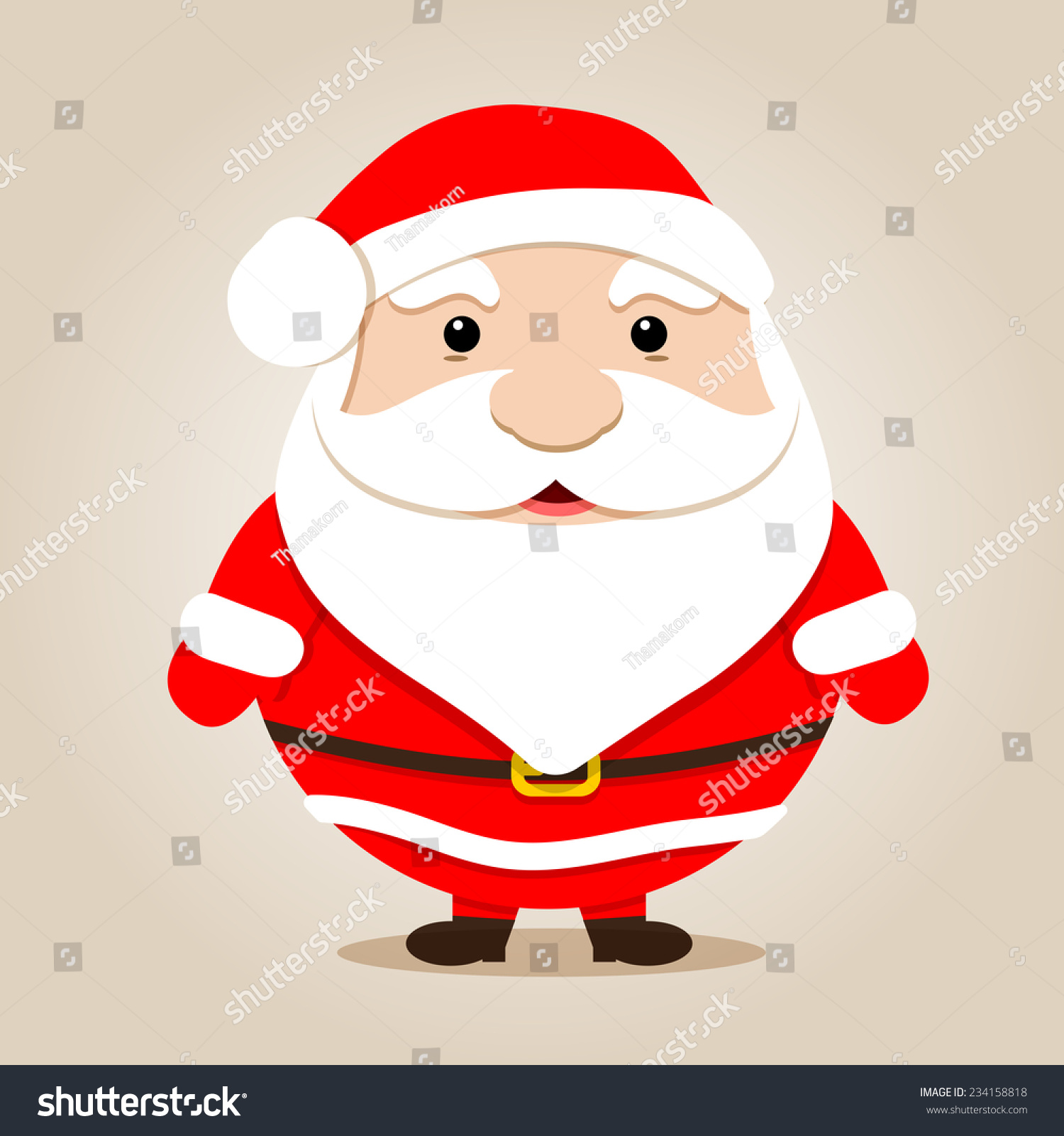 Santa Claus Stock Vector (Royalty Free) 234158818 | Shutterstock