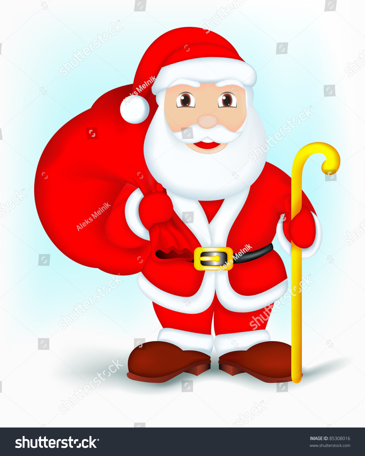 Santa Claus Stock Vector (Royalty Free) 85308016 | Shutterstock