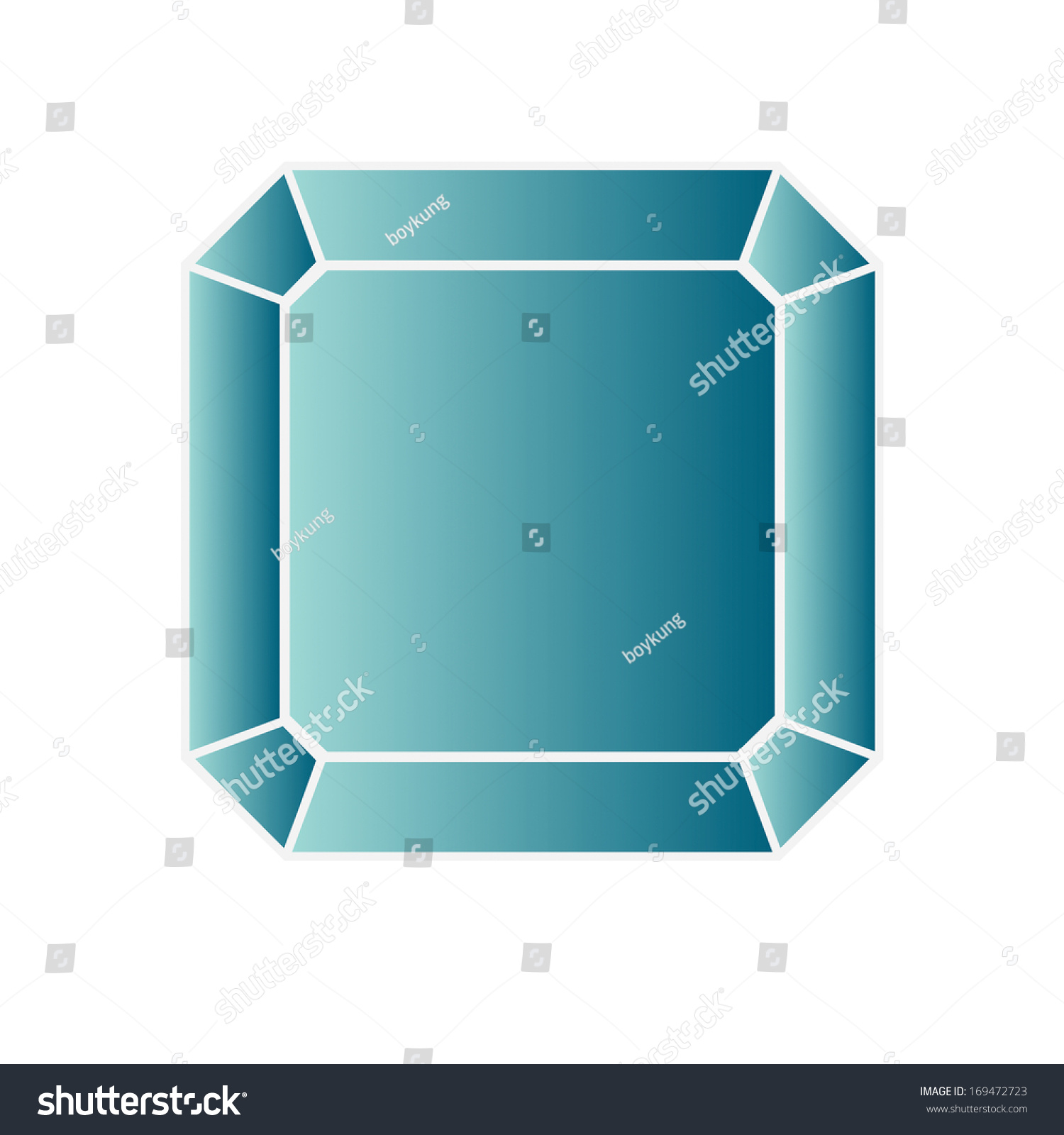 Sapphire Vector Illustration Stock Vector (Royalty Free) 169472723 ...