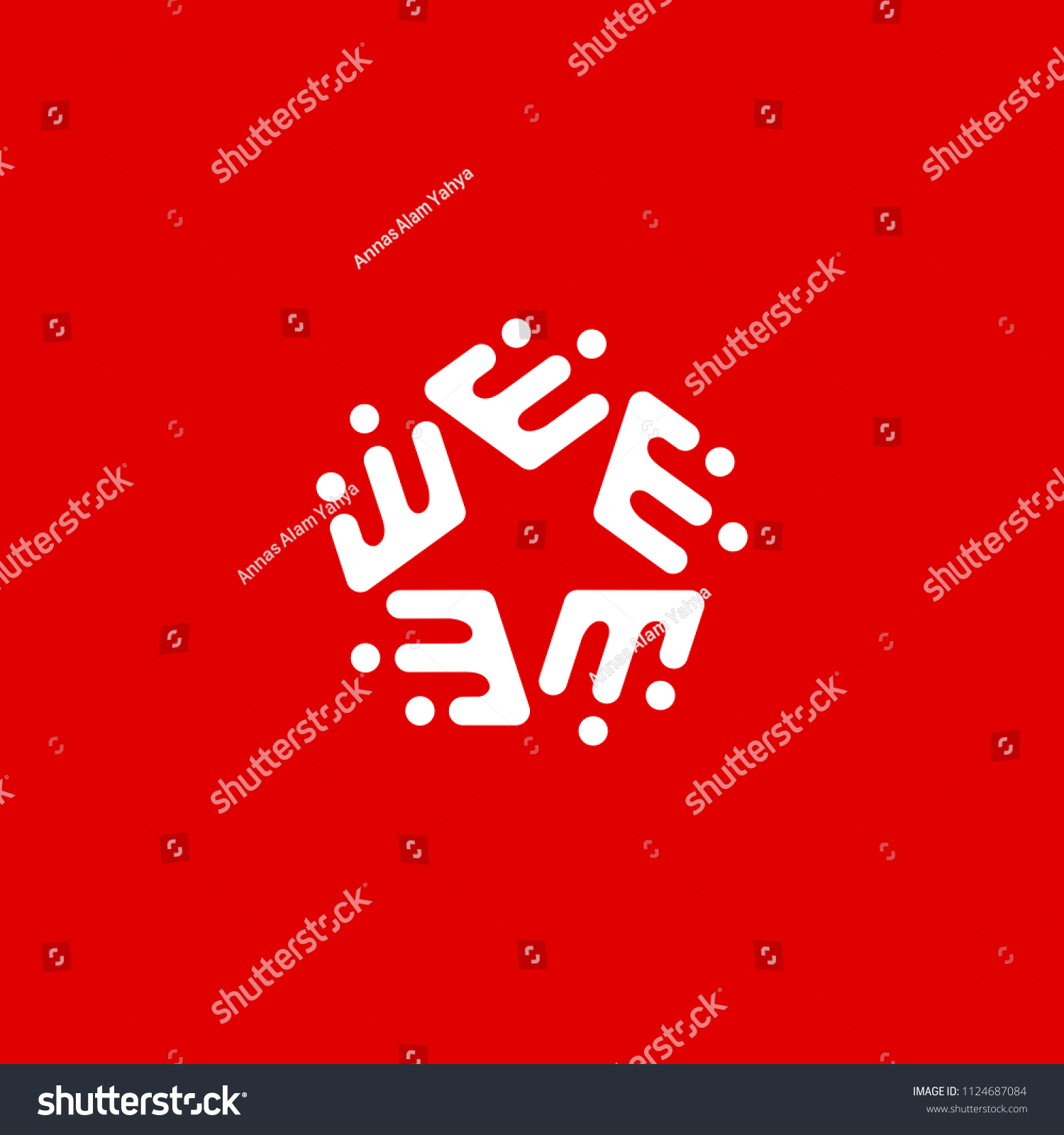 Satanic Star Logo Design Stock Vector (Royalty Free) 1124687084 ...
