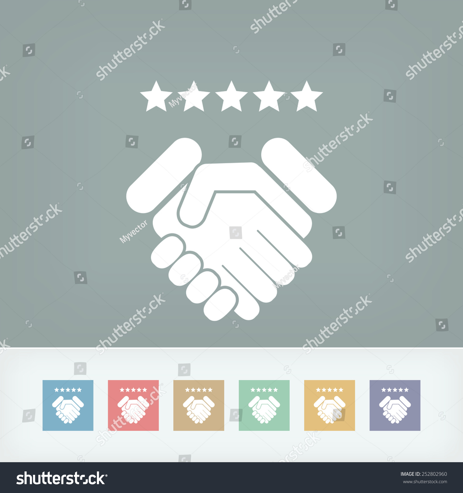 Satisfaction Best Service Stock Vector (Royalty Free) 252802960