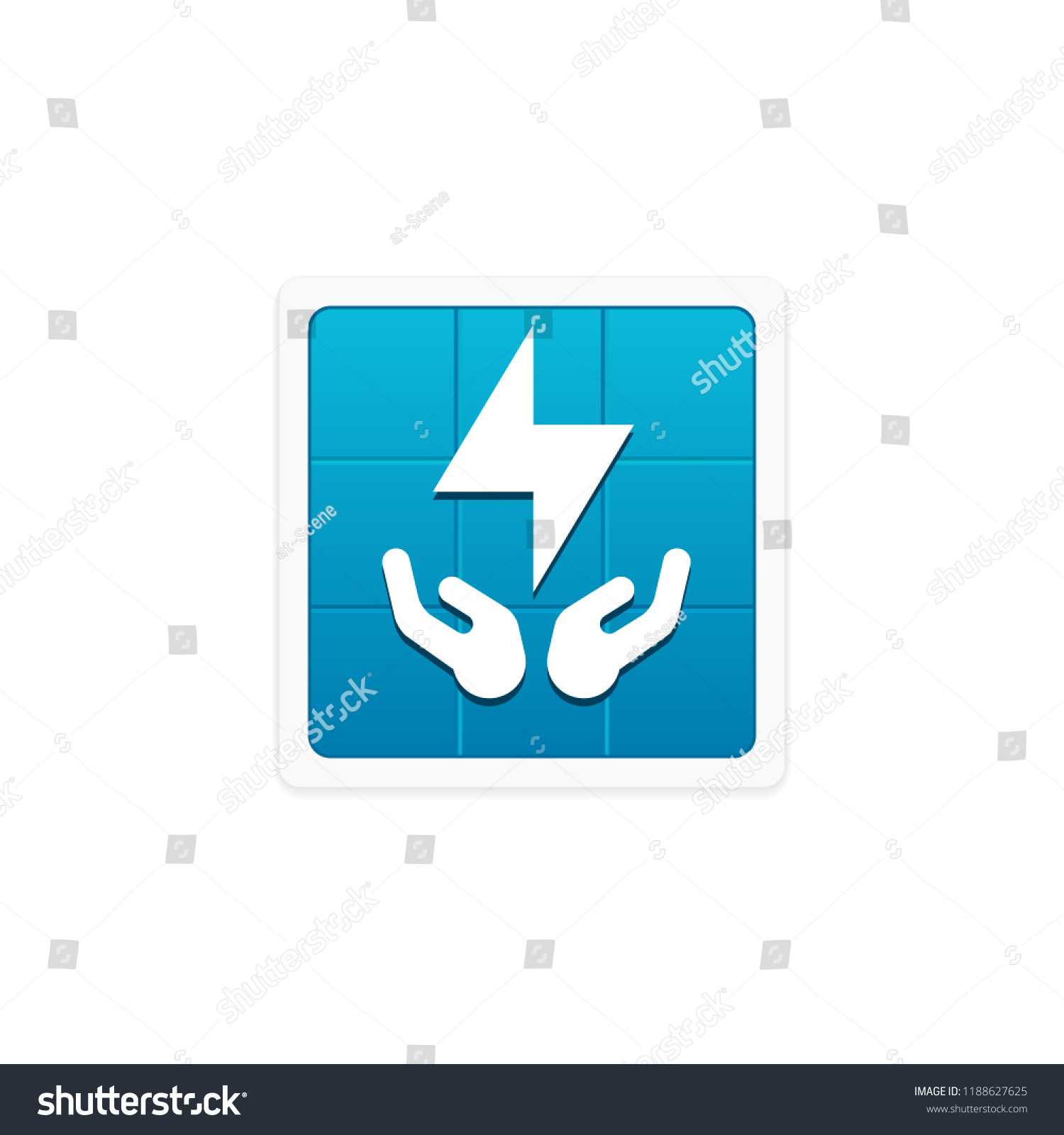 Save Energy App Icon Stock Vector (Royalty Free) 1188627625 | Shutterstock