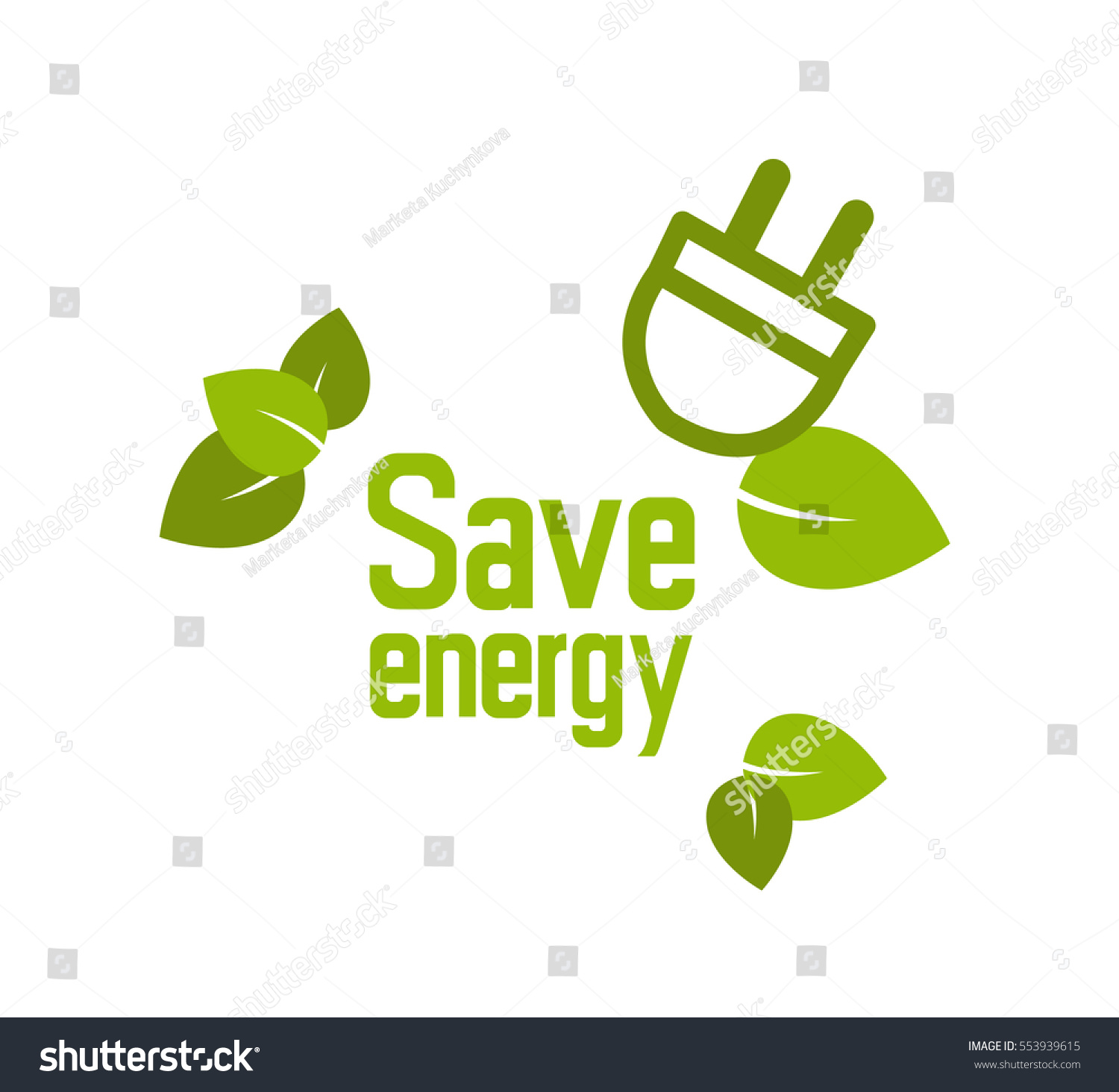 Save Energy Symbol Stock Vector (Royalty Free) 553939615 | Shutterstock
