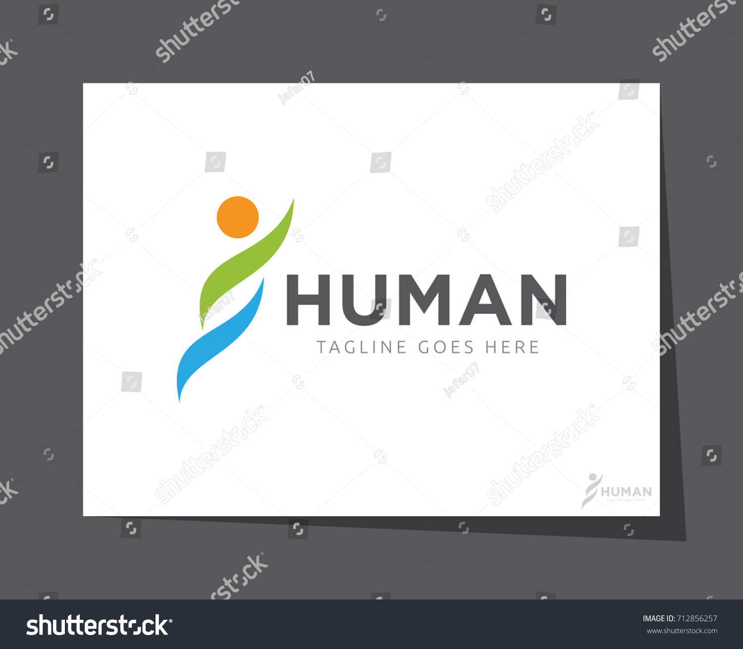 Save Human Logo Icon Vector Template Stock Vector (Royalty Free ...