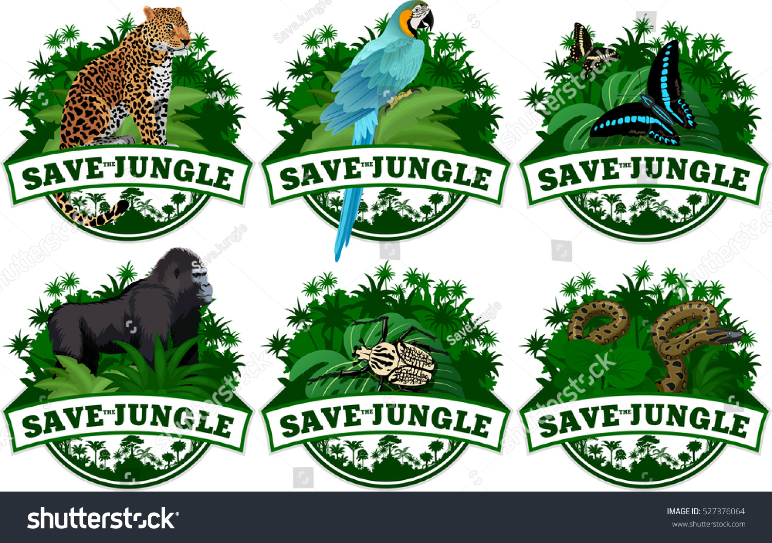 41,134 Jungle emblem Images, Stock Photos & Vectors | Shutterstock