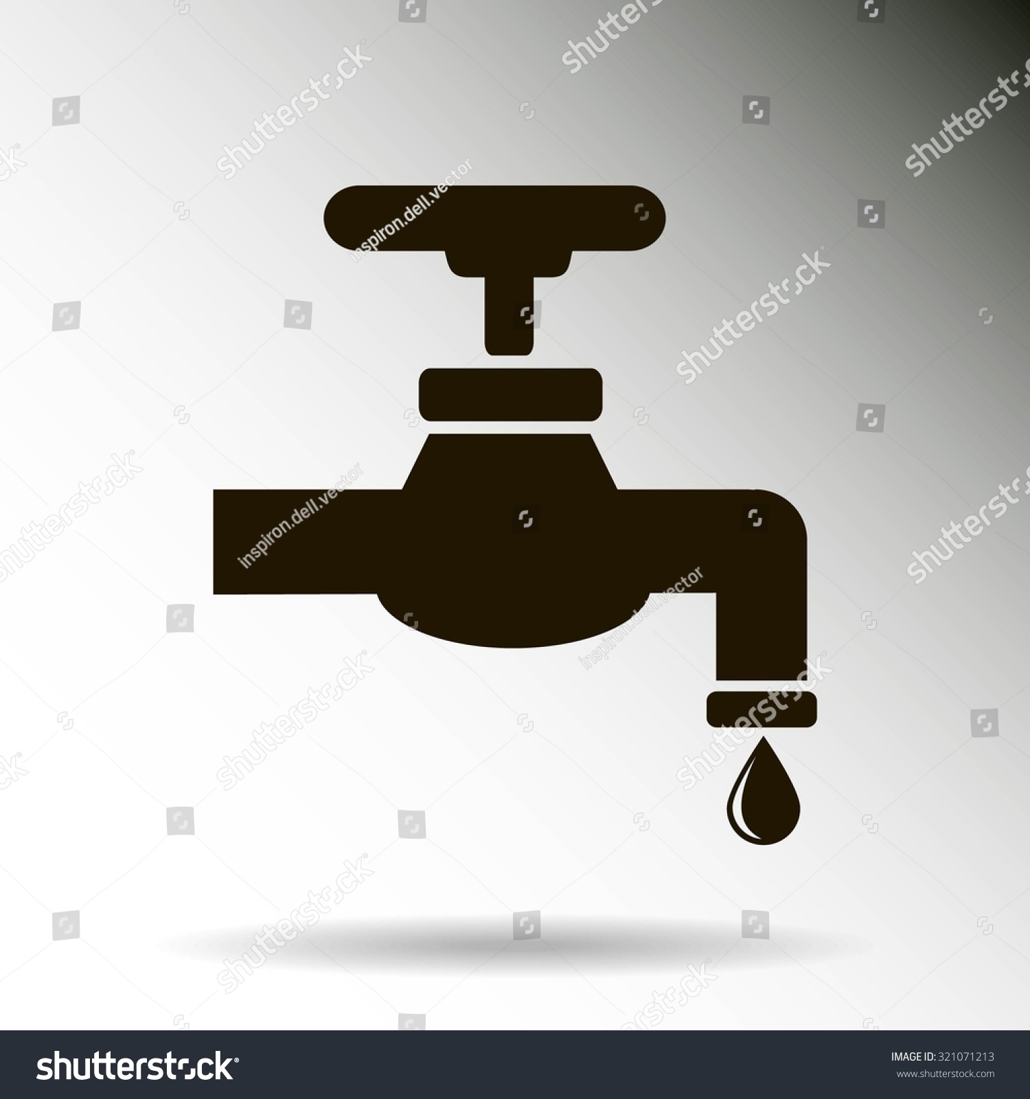 Save Water Sign Vector Illustration: vector de stock (libre de regalías ...