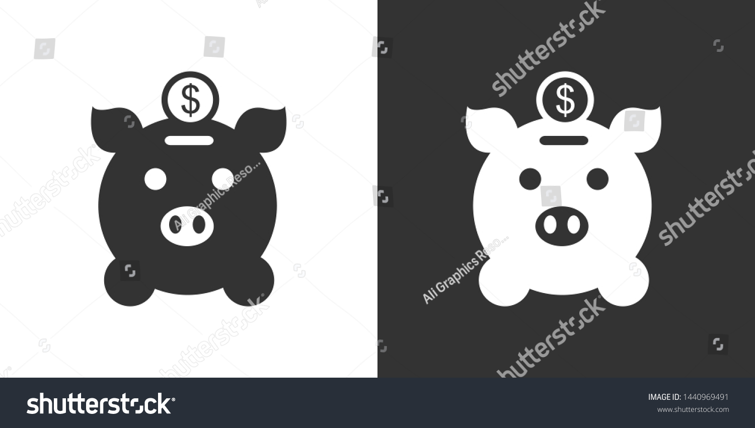 Saving Sign Symbol Icon Vector: vector de stock (libre de regalías ...