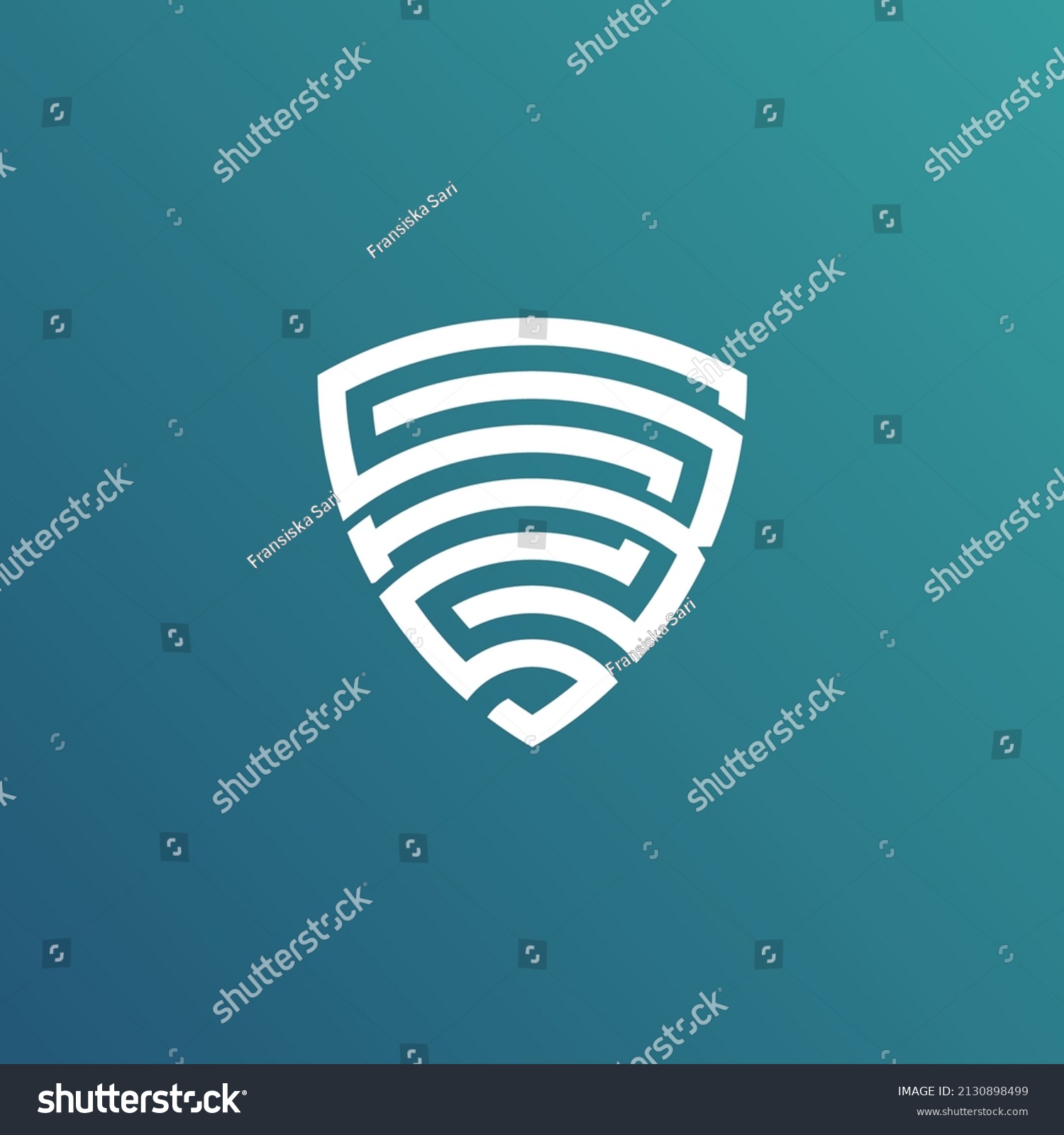 Sbs Shield Logo Design Vector Stock Vector (Royalty Free) 2130898499 ...