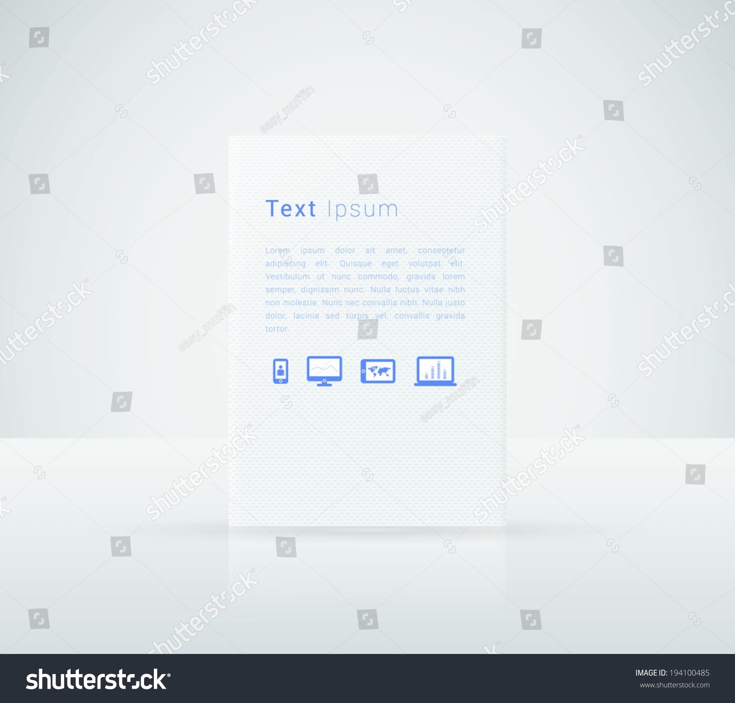 Scalable Minimal 3d Text Box Vector Stock Vector (Royalty Free ...
