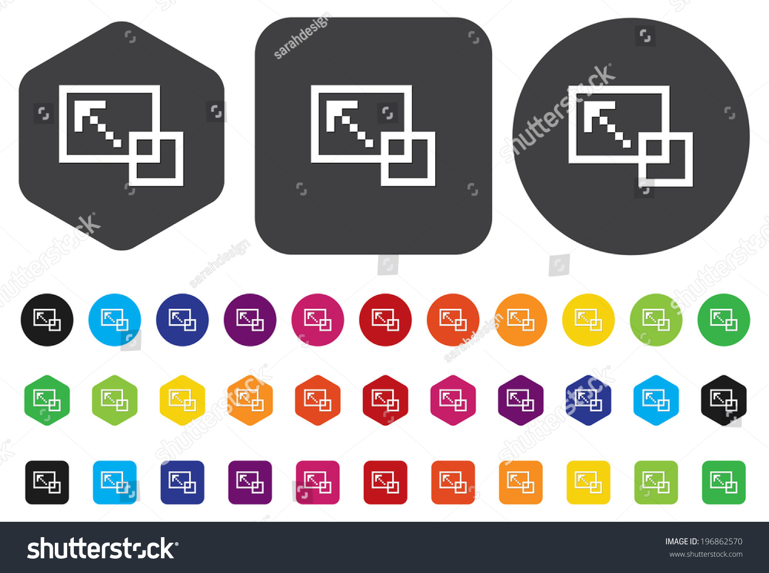 Scales Icon Stock Vector (Royalty Free) 196862570 | Shutterstock
