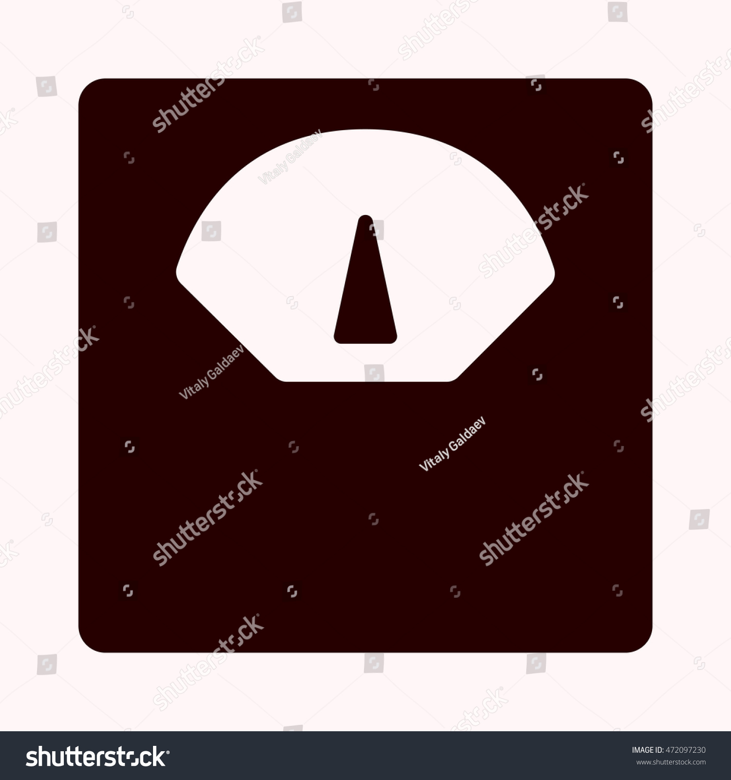 Scales Icon Stock Vector (Royalty Free) 472097230 | Shutterstock