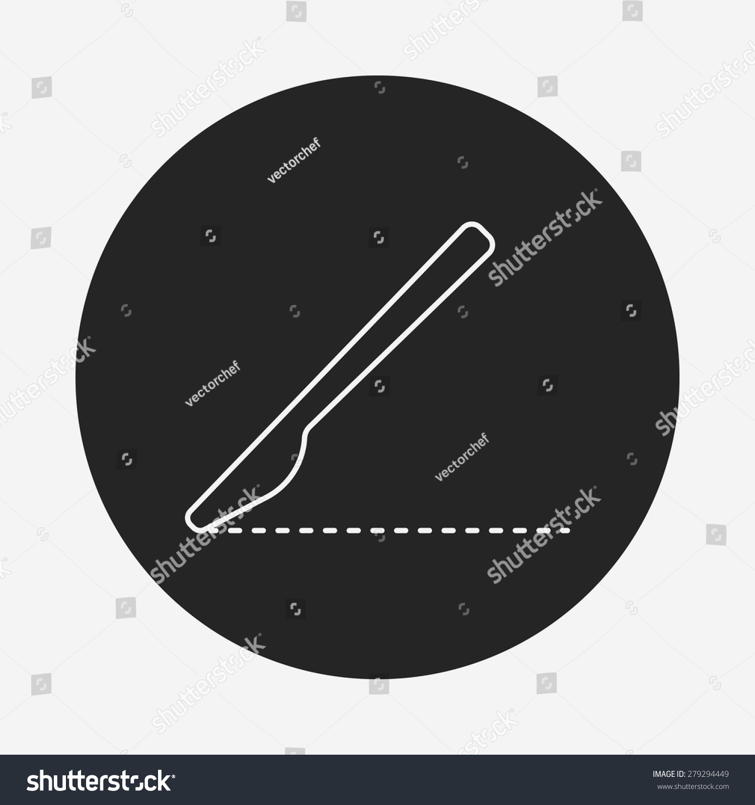 Scalpel Line Icon Stock Vector (Royalty Free) 279294449 | Shutterstock