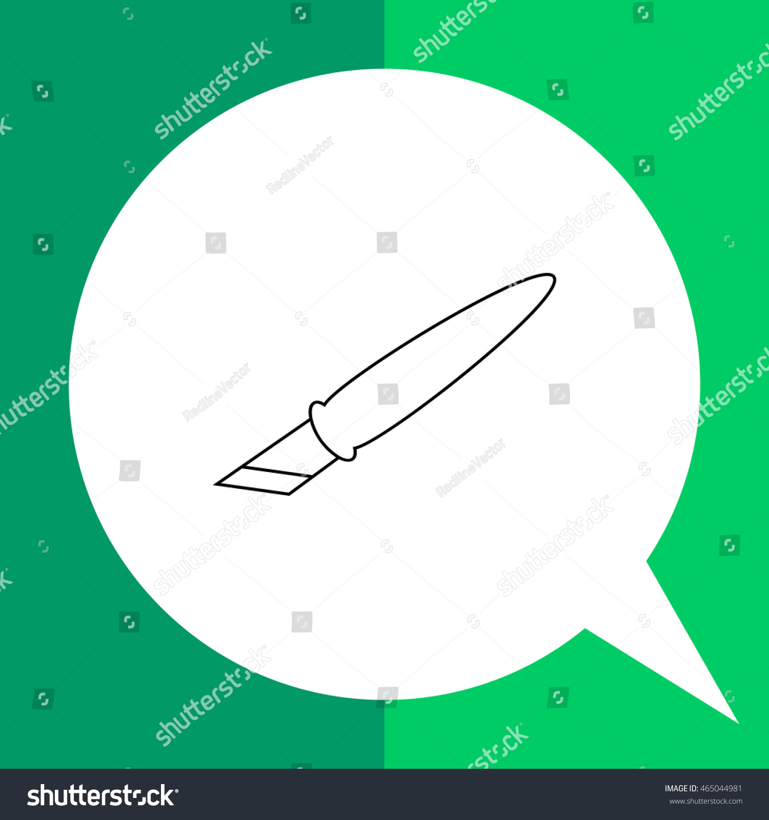 Scalpel Line Icon Stock Vector (Royalty Free) 465044981 | Shutterstock
