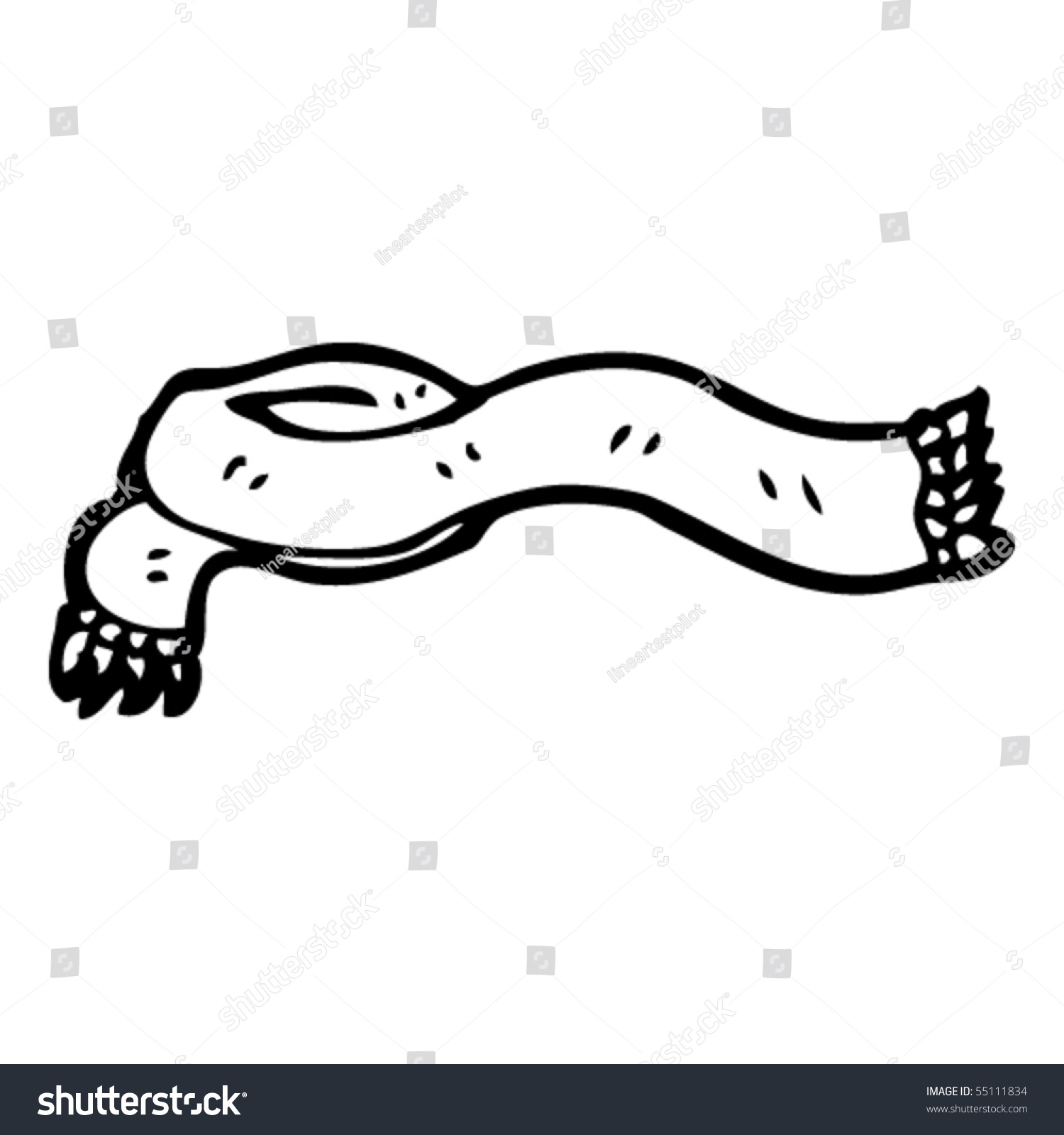 Scarf Cartoon เวกเตอร์สต็อก 55111834 - Shutterstock