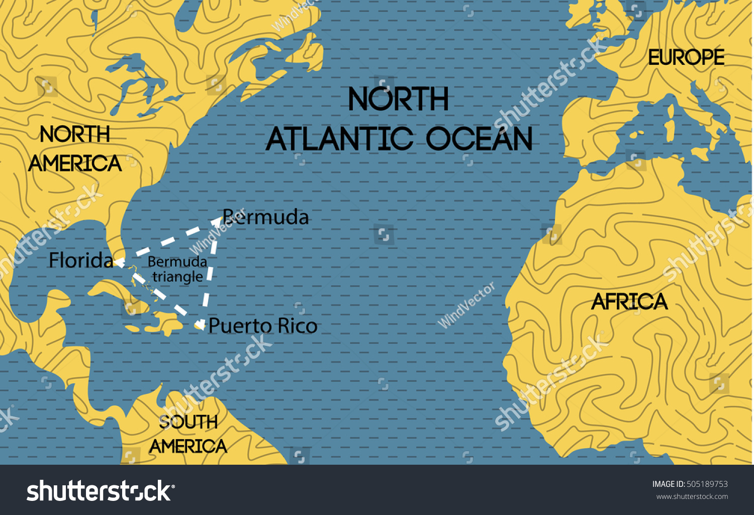 517 The bermuda triangle Stock Illustrations, Images & Vectors ...