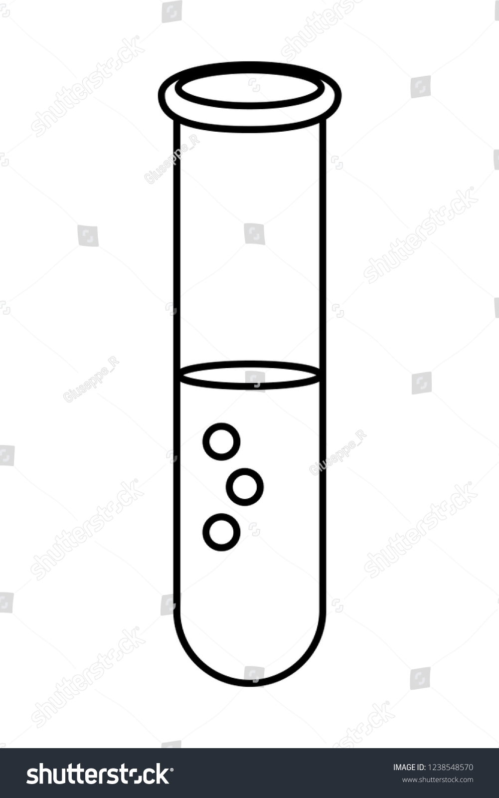 School Beaker Cartoon Stock Vector (Royalty Free) 1238548570 | Shutterstock