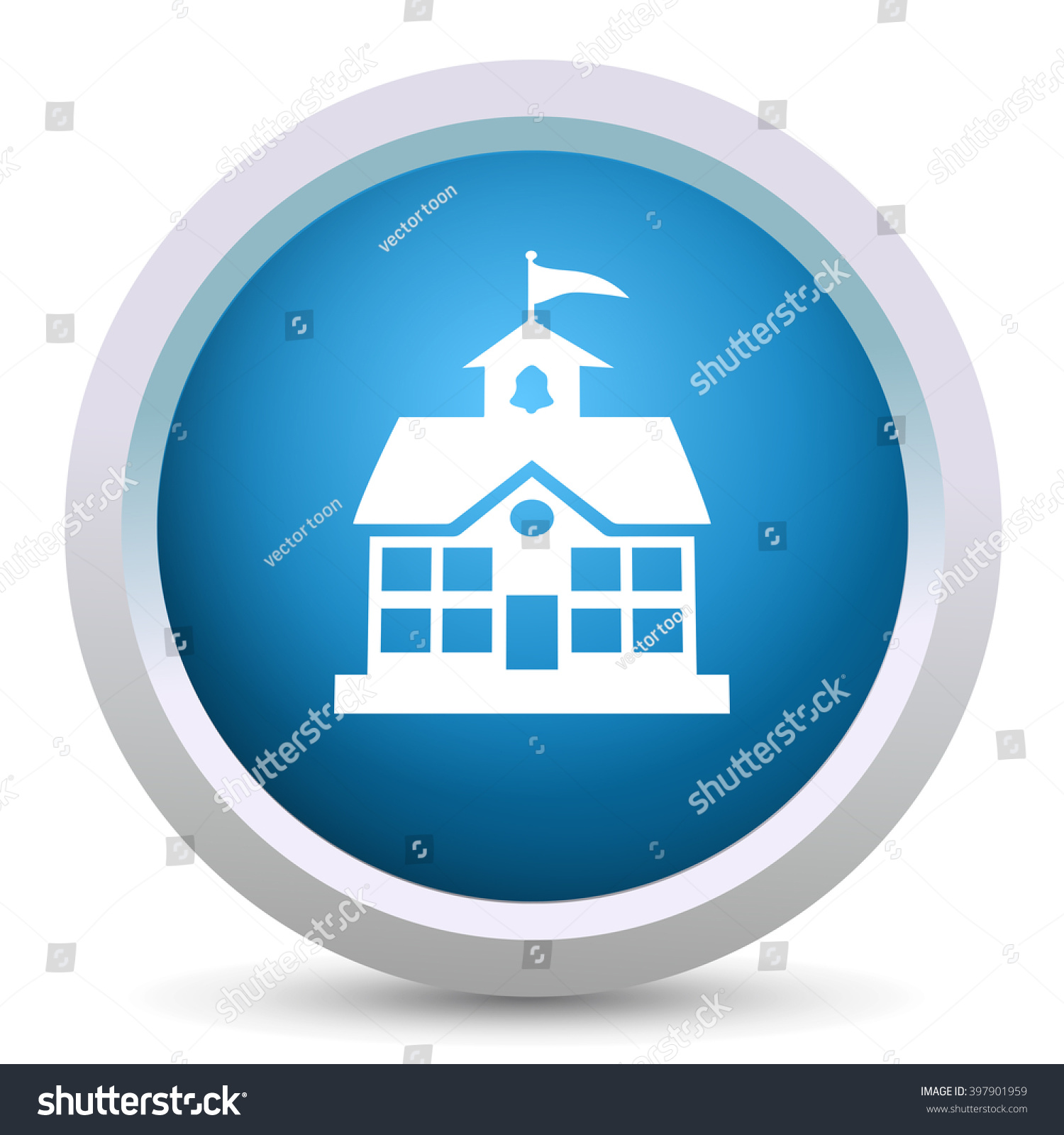 School Building Sign Stock Vector (Royalty Free) 397901959 | Shutterstock