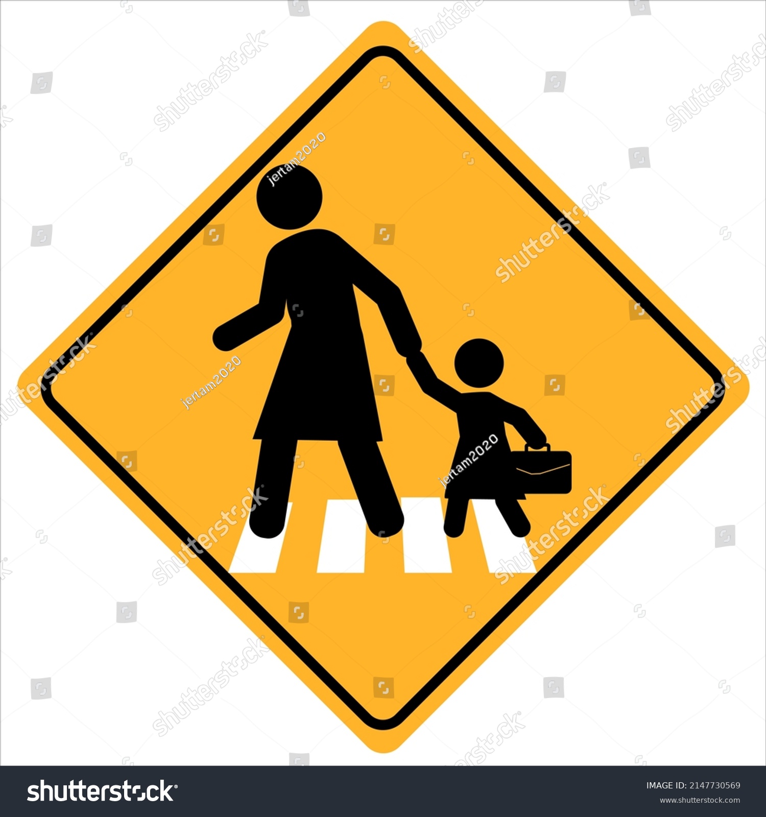 School Children Traffic Sign Warning Road Stock Vector (Royalty Free ... School Children Traffic Sign Warning Road Stock Vector (Royalty Free ...