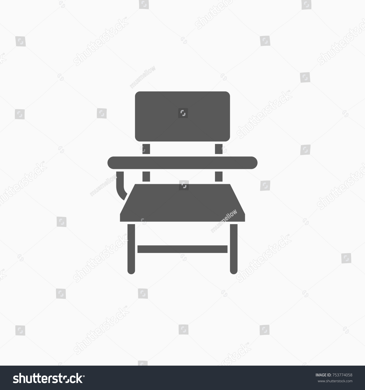 10,124 Classroom desk icon Images, Stock Photos & Vectors | Shutterstock