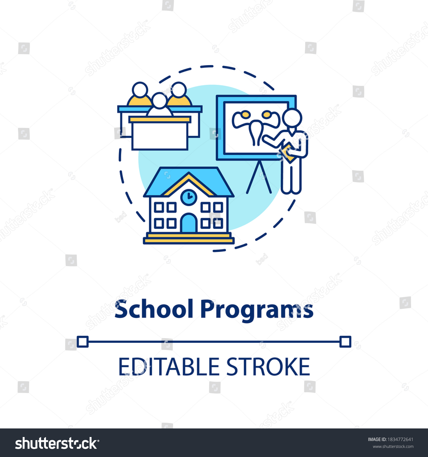 School Programs Concept Icon Sexual Education Stock Vector (Royalty ... School Programs Concept Icon Sexual Education Stock Vector (Royalty ...