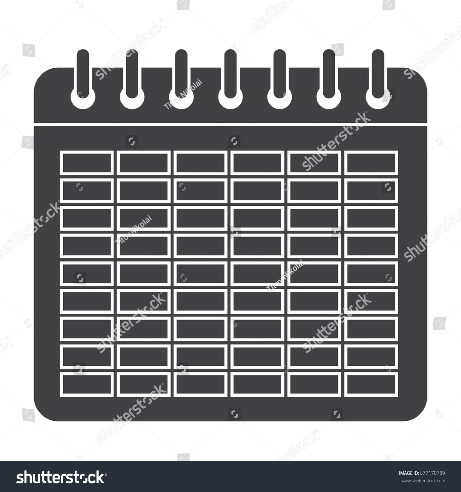 School Timetable Students Pupils Vector Silhouette Stock Vector ...