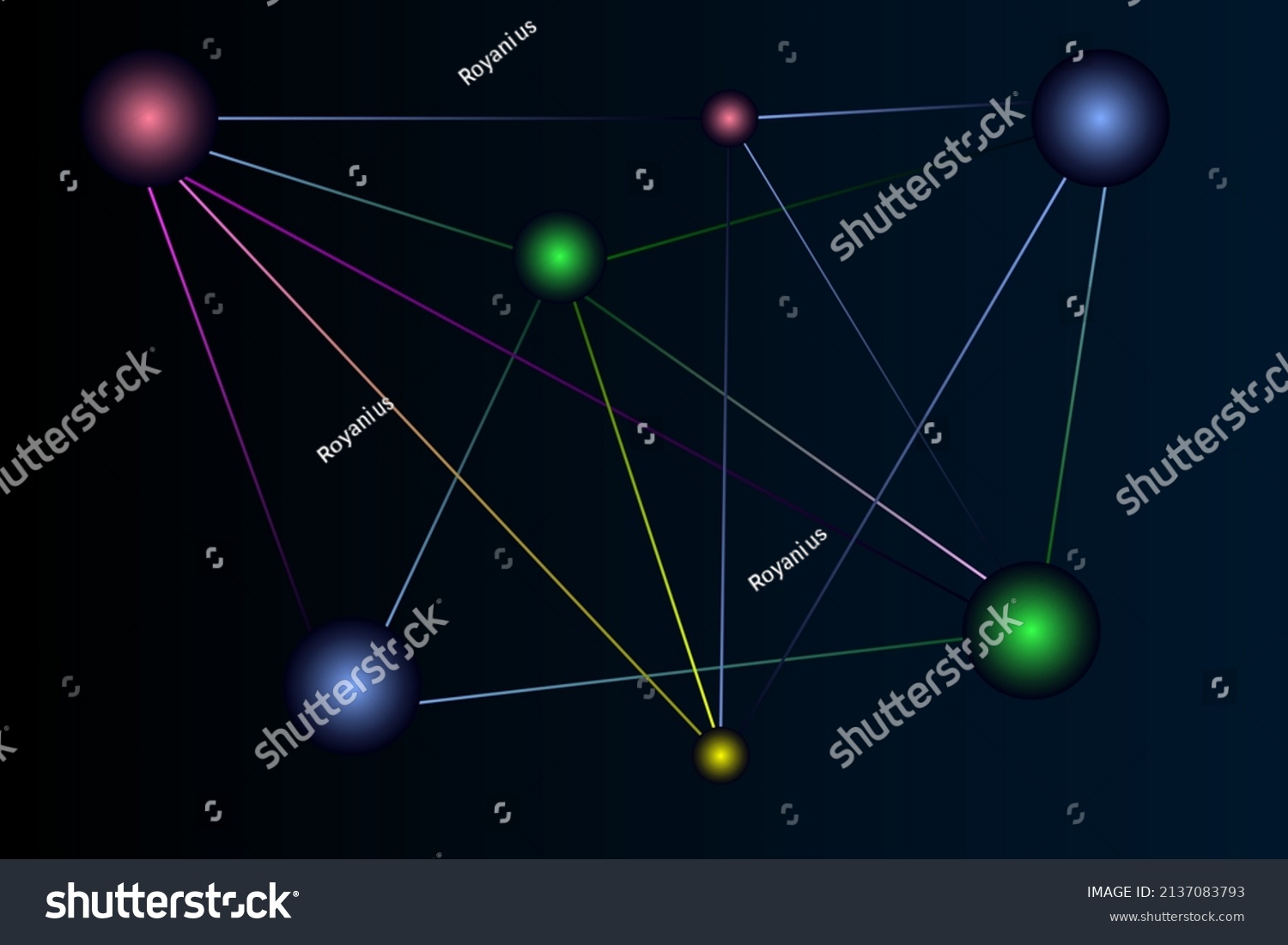 Science Background Design Gradient Colors Stock Vector (Royalty Free ...