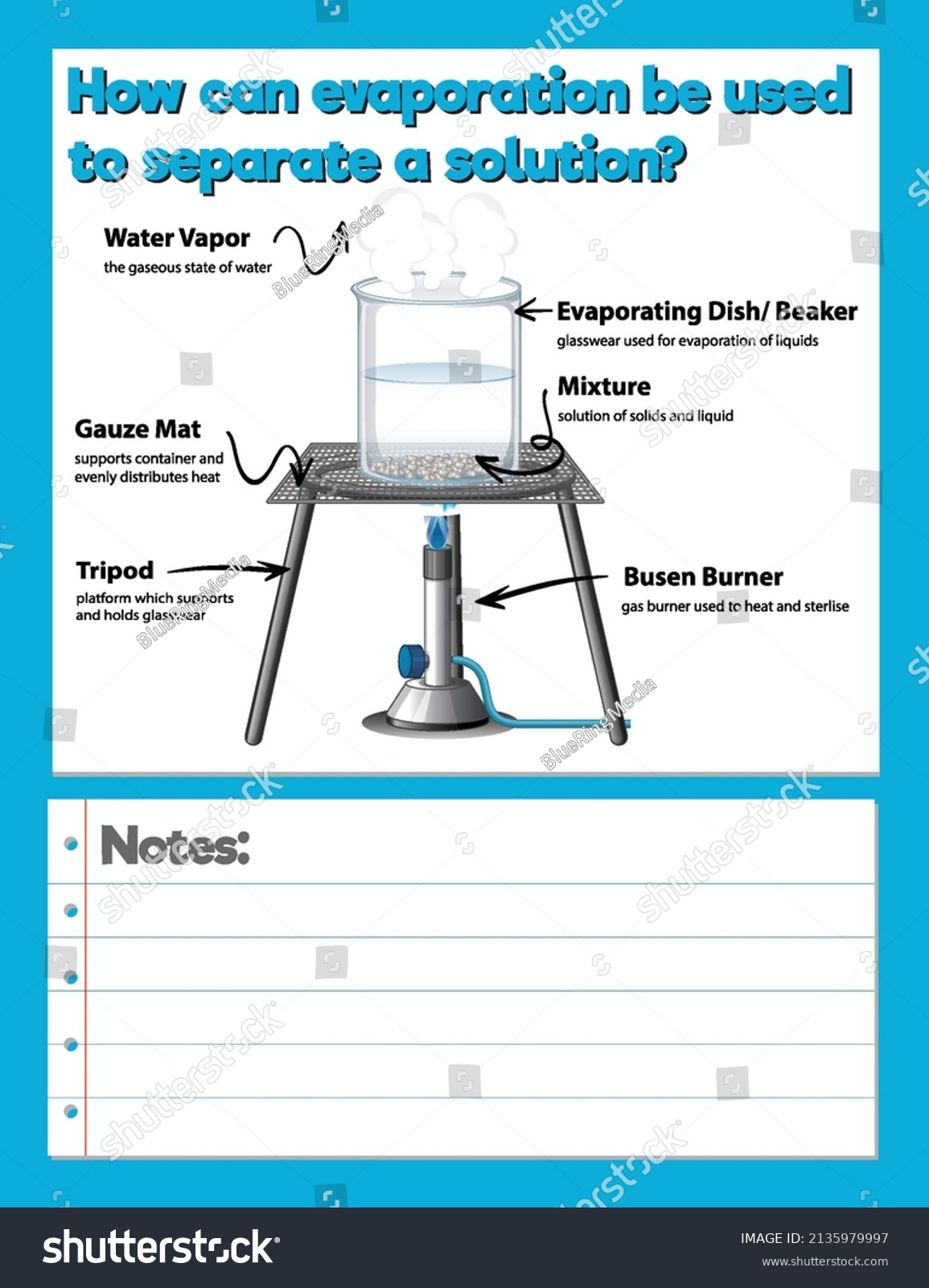 Science Experiment Log Worksheet Illustration Stock Vector (Royalty ...