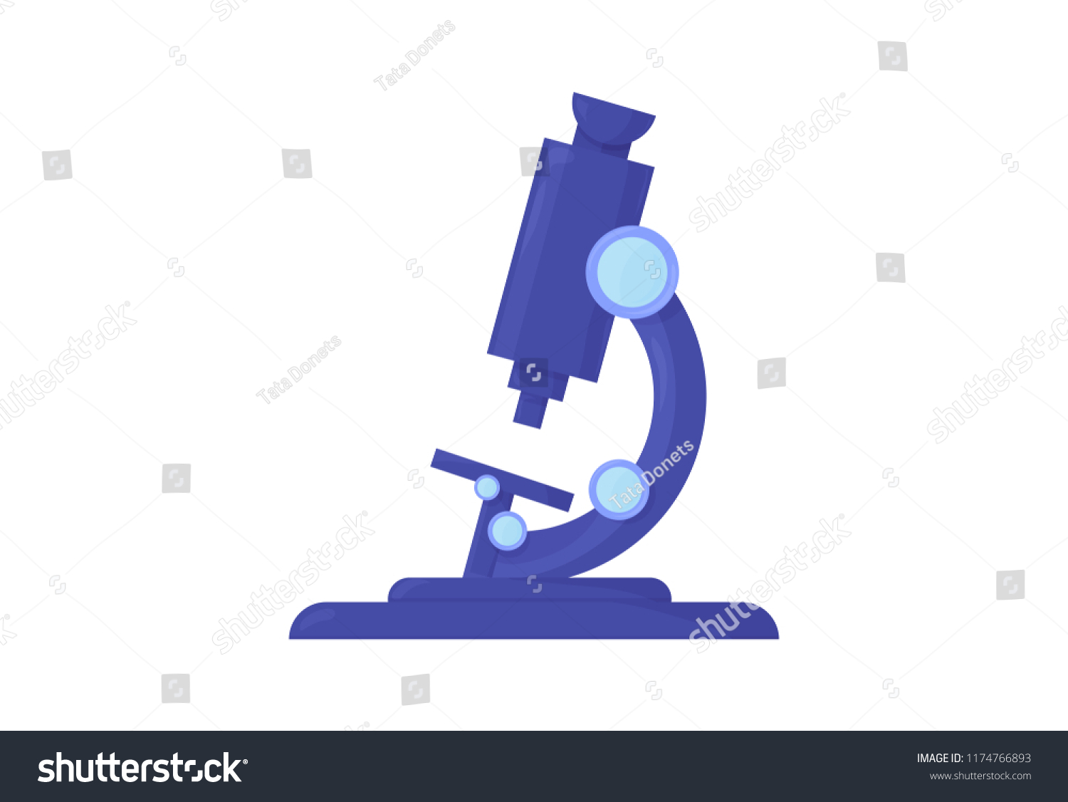 Science Lab Flat Vector Illustration Scientific Stock Vector (Royalty ...