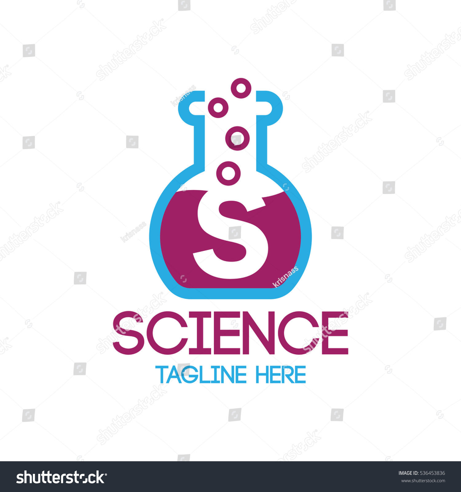 Science Laboratory Logo Stock Vector (Royalty Free) 536453836 ...