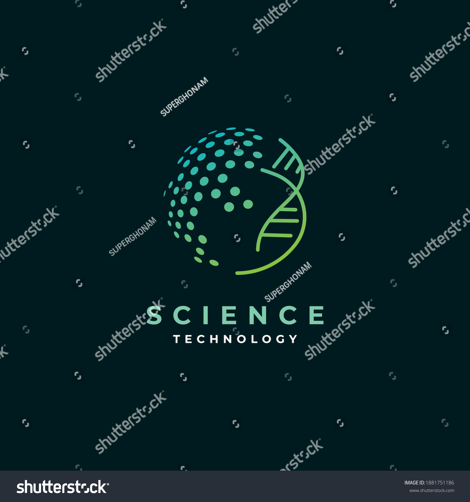 Science Logo Design Symbol Vector Template Stock Vector (Royalty Free ...