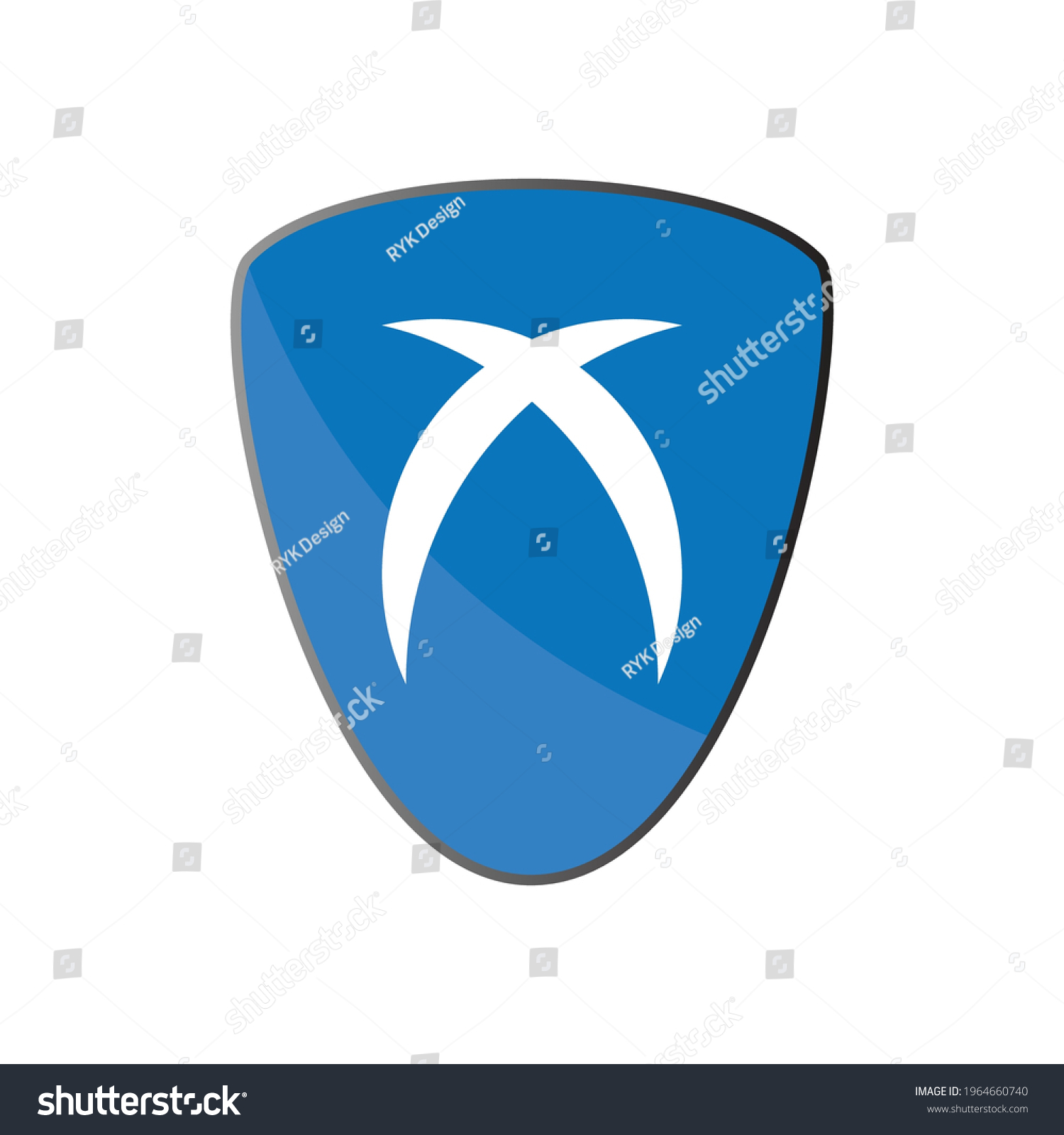 Science Technology Logo Design Shape Stock Vector (Royalty Free ...
