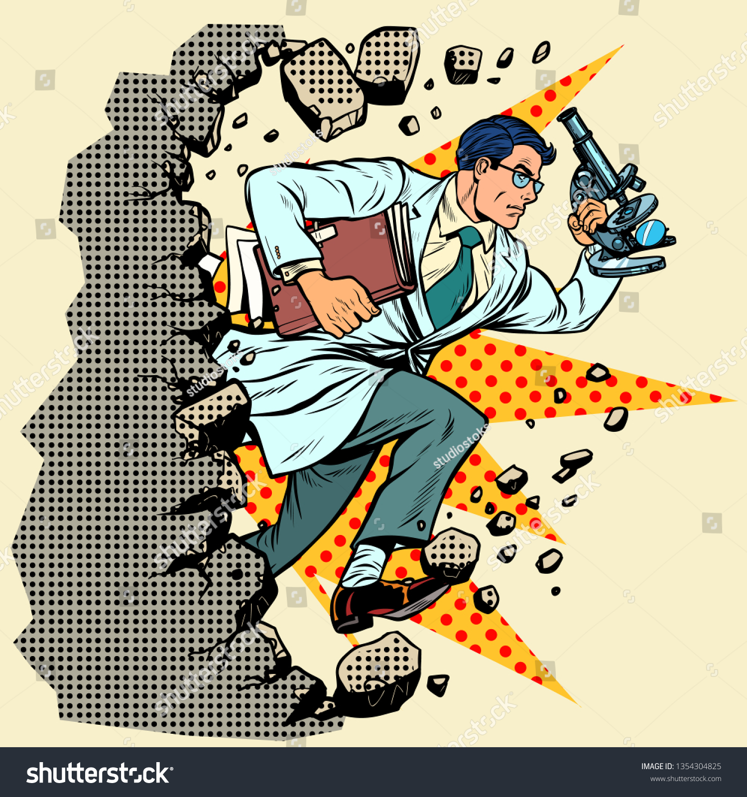 898 imágenes de Comic microscope - Imágenes, fotos y vectores de stock ...