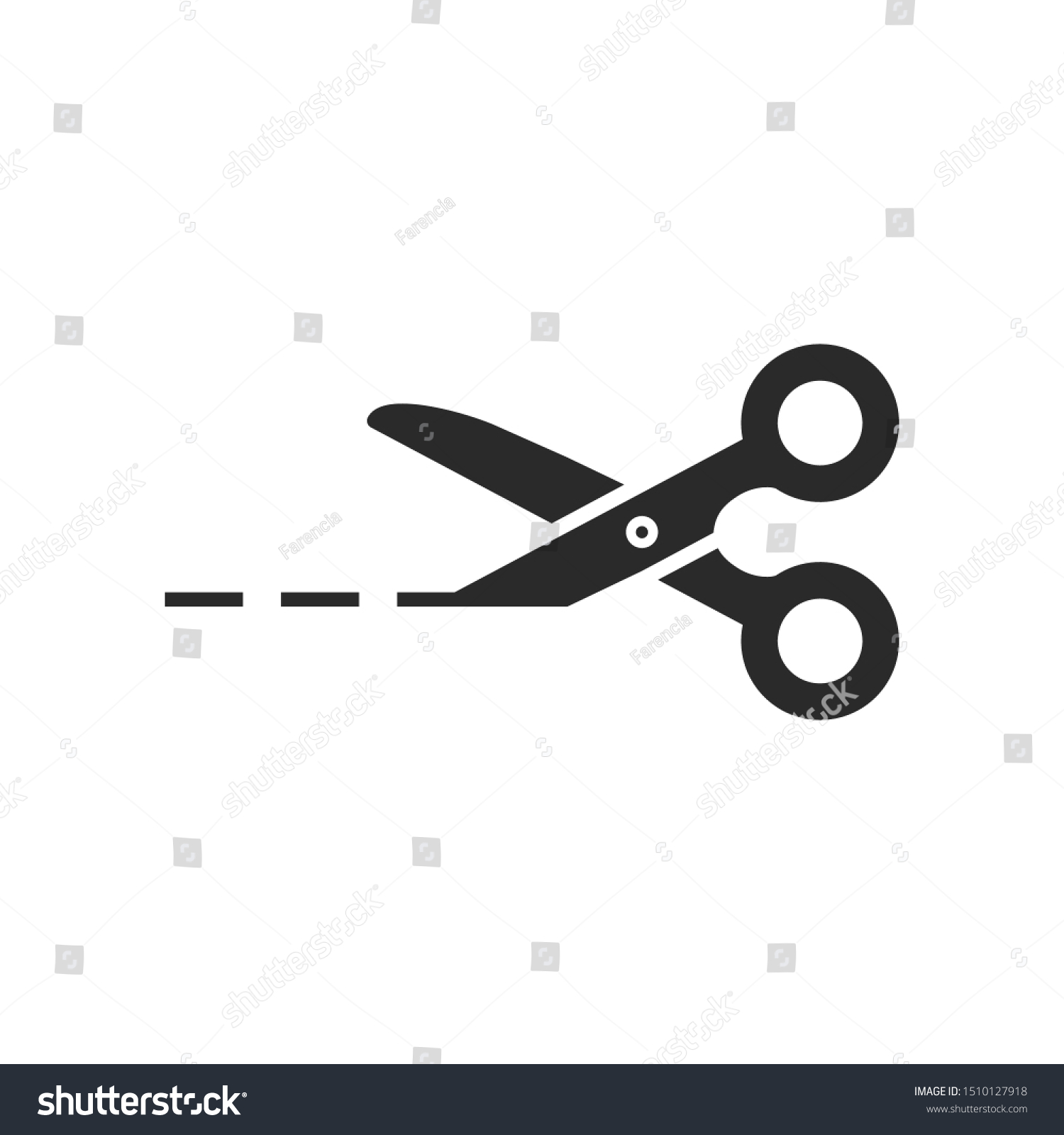 Scissors Icon Logo Vector Illustration Stock Vector (Royalty Free ...