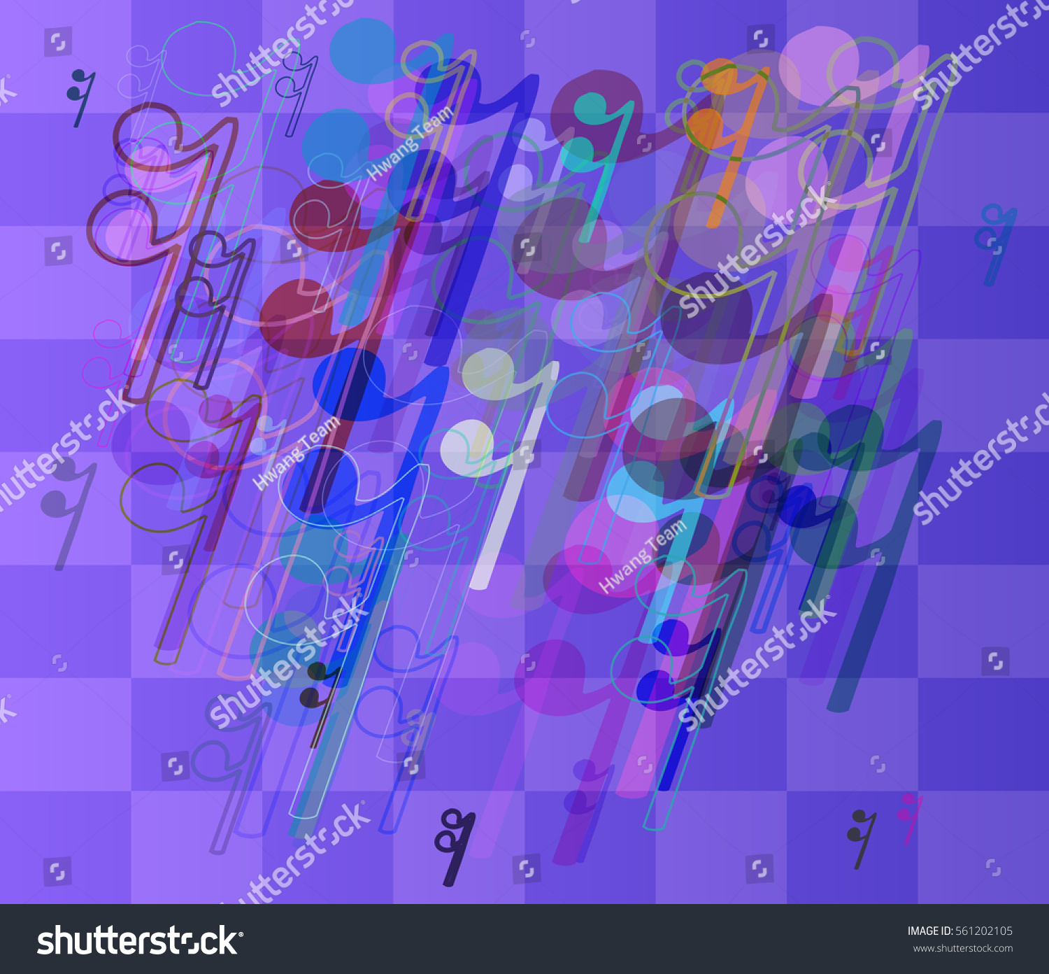 Score Texture Art Stock Vector (Royalty Free) 561202105 | Shutterstock