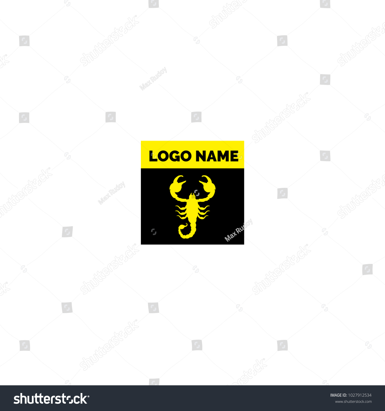 Scorpio Logo Icon Stock Vector (Royalty Free) 1027912534 | Shutterstock
