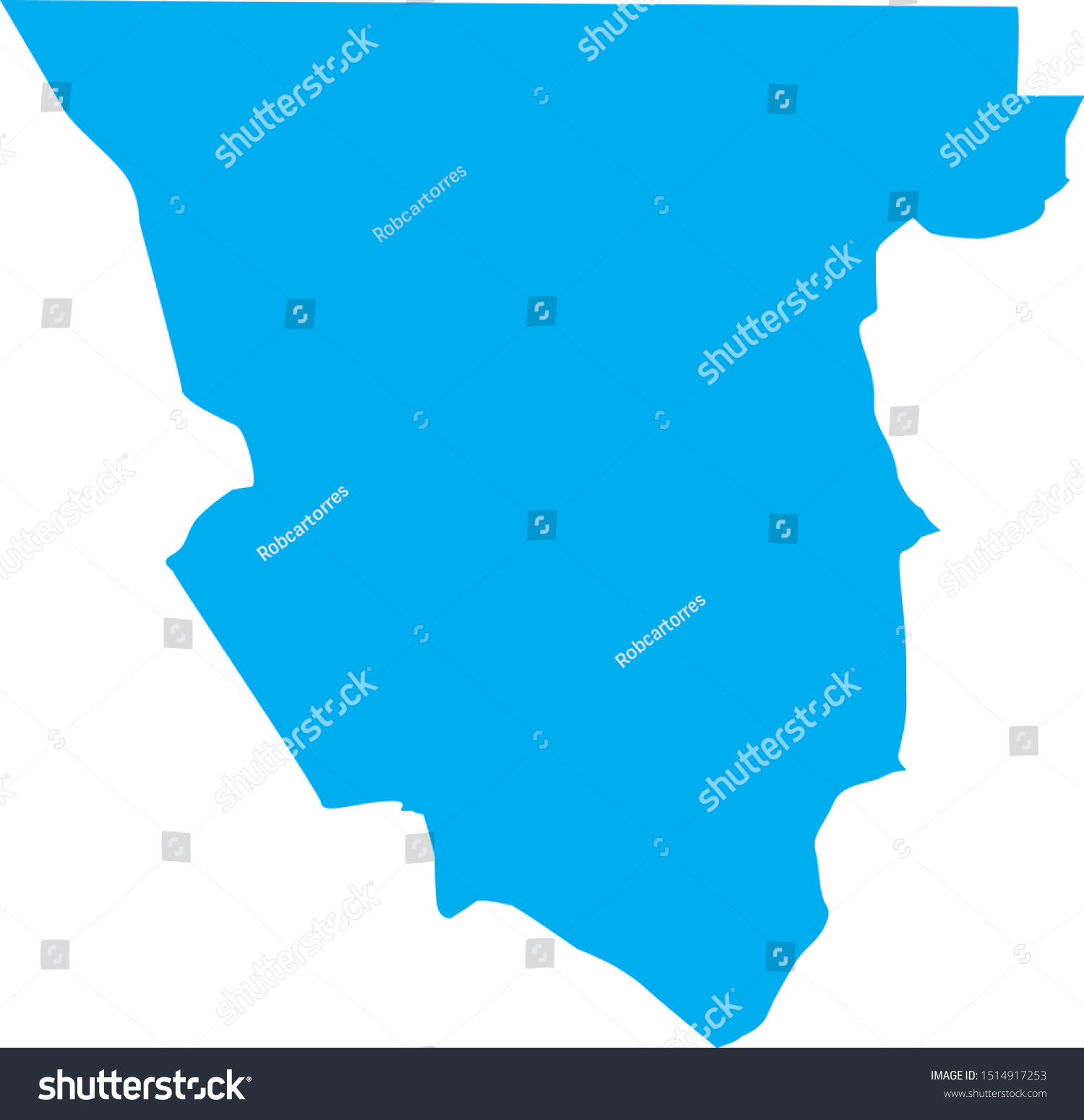 Scott County Map Tennessee State Stock Vector (Royalty Free) 1514917253 ...