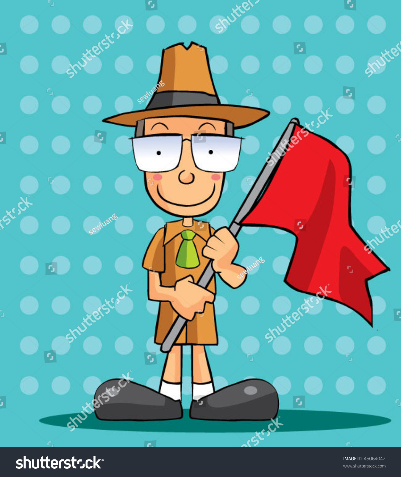 Scout Character Stock Vector (Royalty Free) 45064042 | Shutterstock