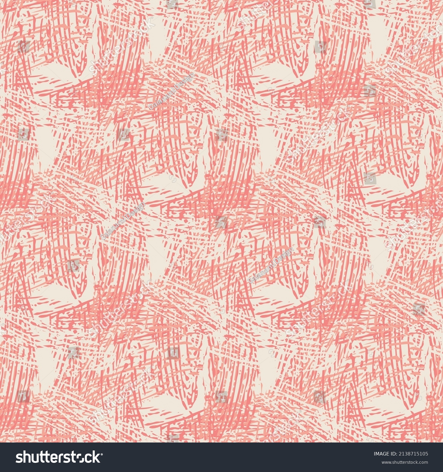 Scratch Painting Style Seamless Vector Texture Stock Vector (Royalty ...