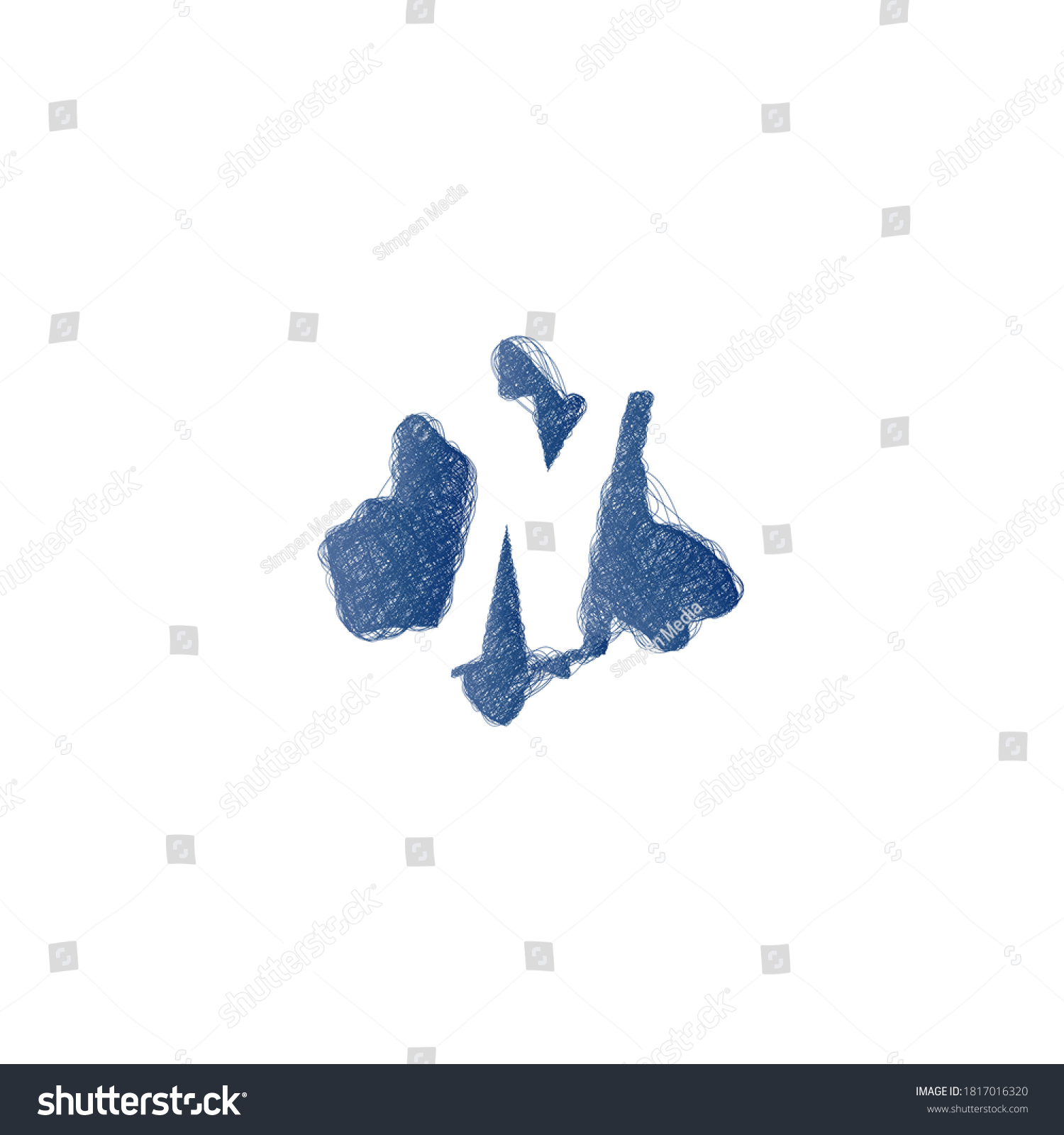 Scribble Letter N Logo Alphabet Logotype Stock Vector (Royalty Free ...