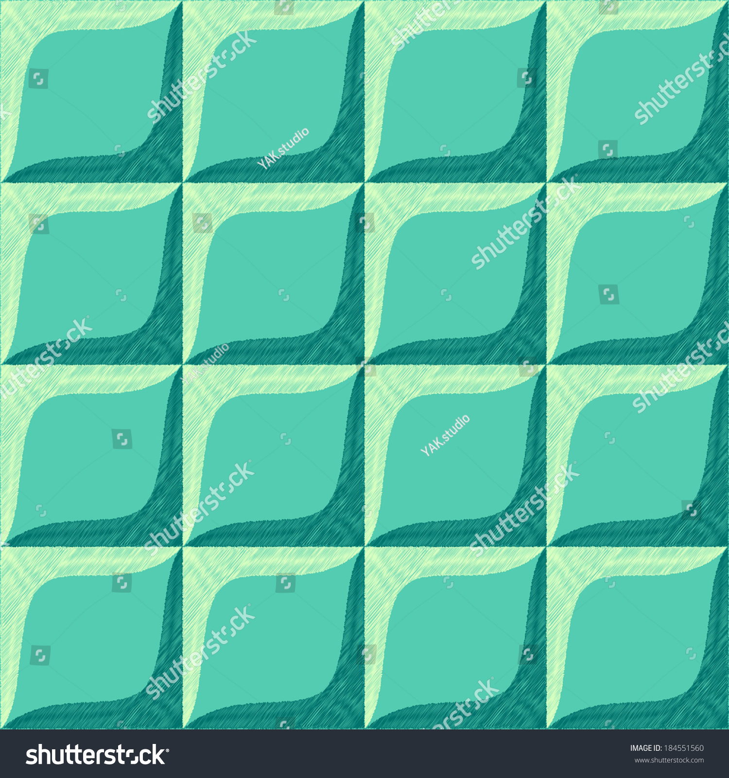 Scribbled Squares Blue Background Concept Vector Stock Vector (Royalty ...