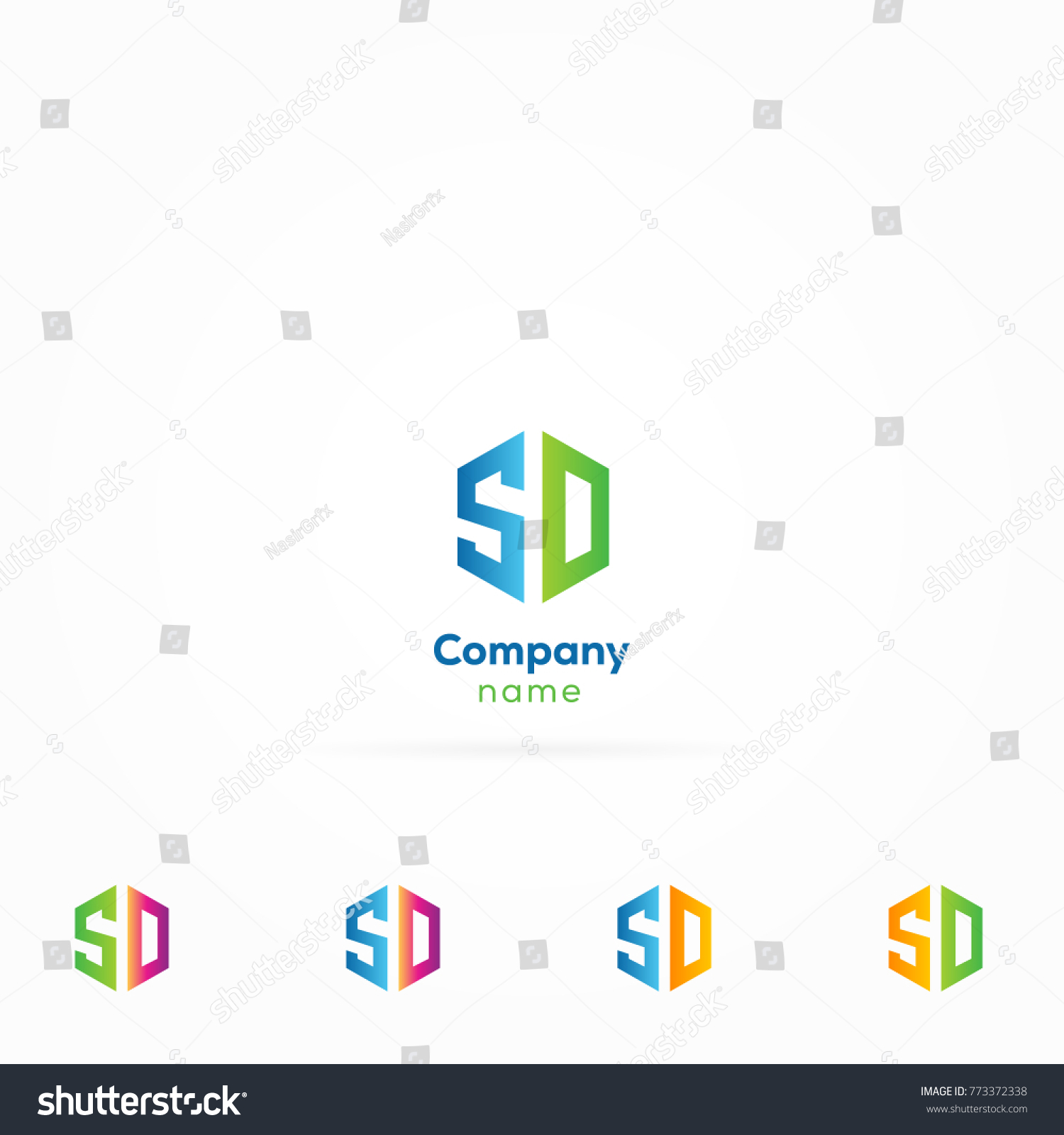 Sd Logo Template: เวกเตอร์สต็อก (ปลอดค่าลิขสิทธิ์) 773372338 | Shutterstock