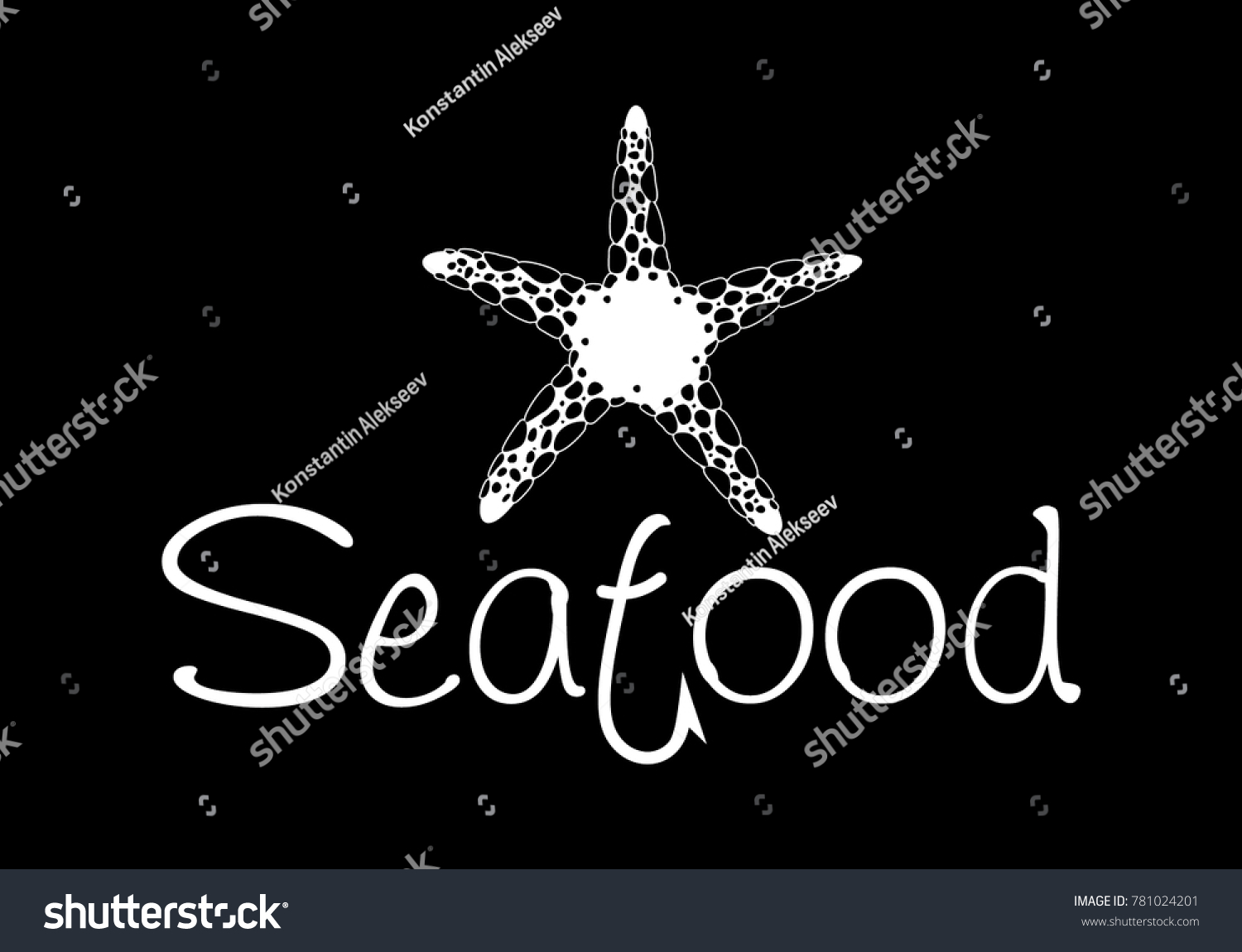 Sea Star Logo Starfish Stock Vector (Royalty Free) 781024201 | Shutterstock