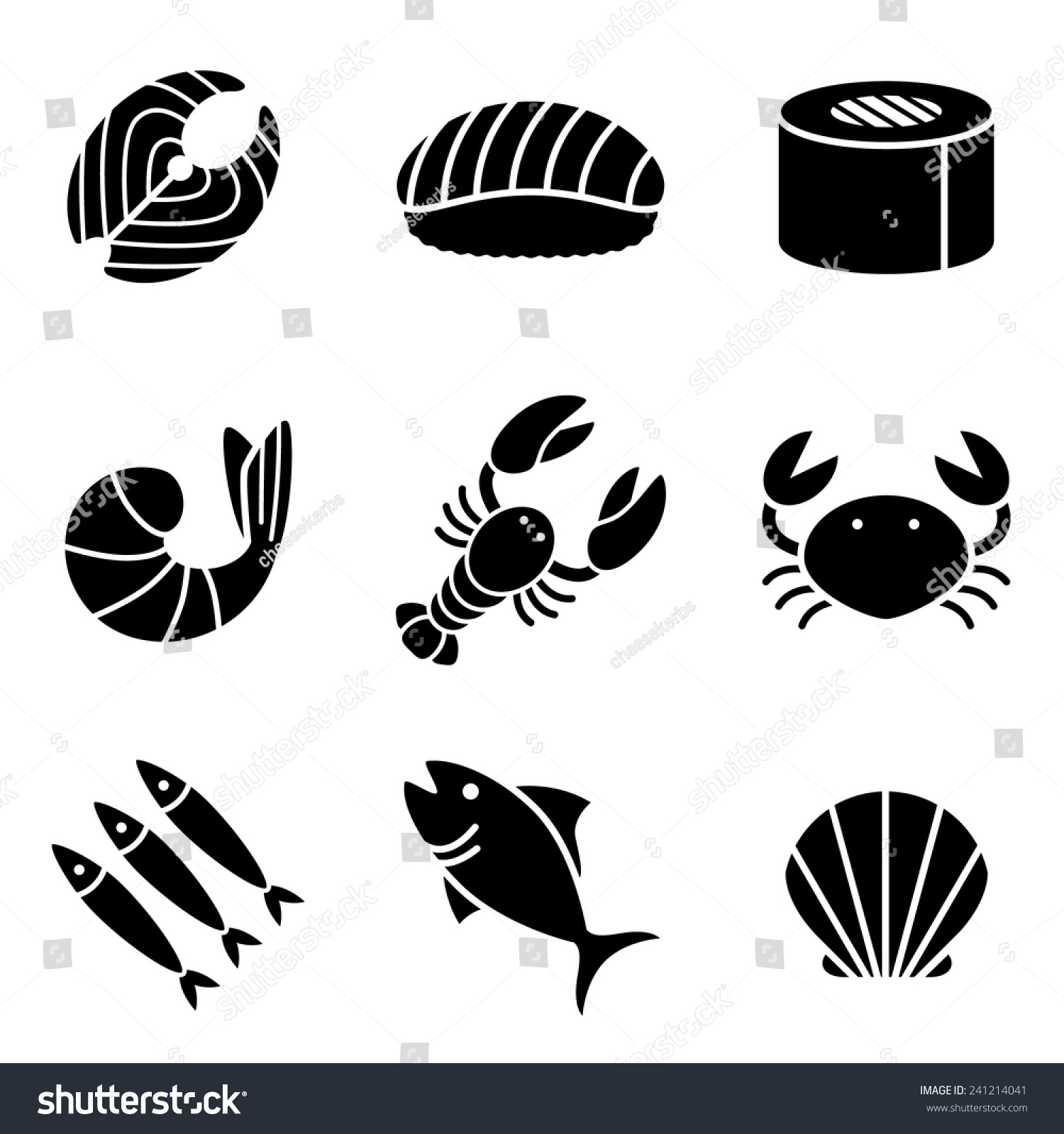 219,212 Icon seafood Images, Stock Photos & Vectors | Shutterstock