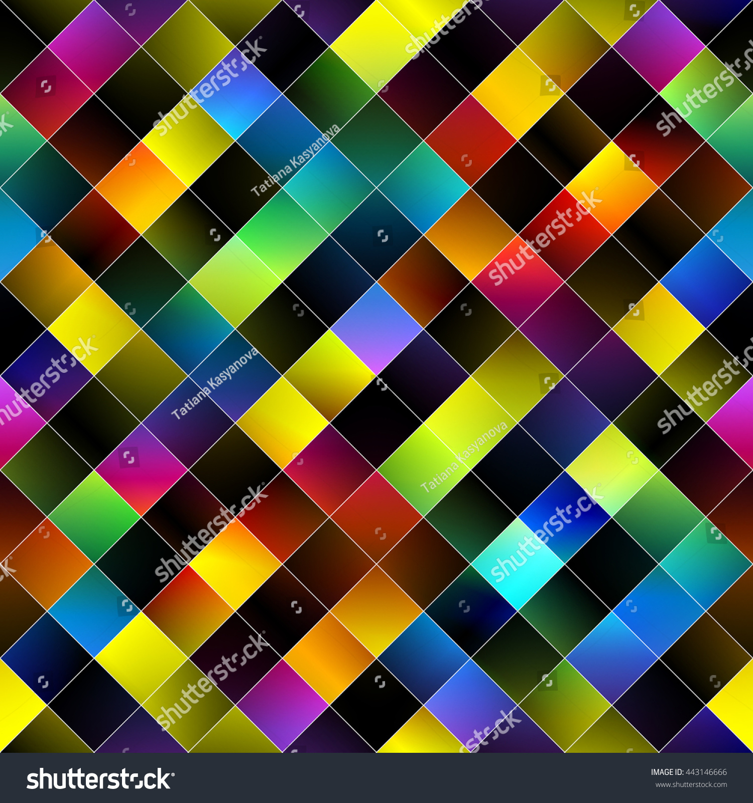 Seamless Background Pattern Diagonal Strips Pixel Stock Vector (Royalty ...