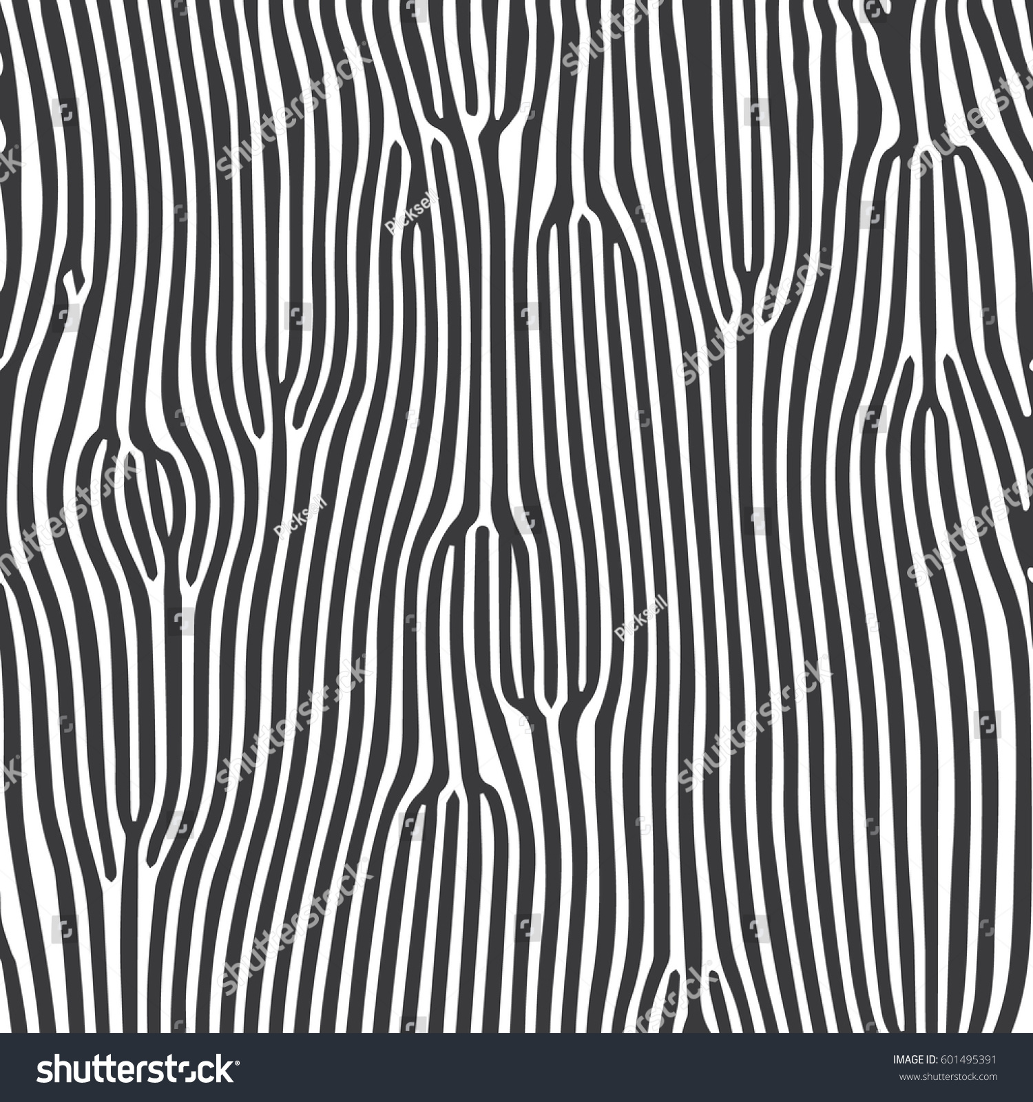 Seamless Black White Fingerprint Texture Imitation: vector de stock ...